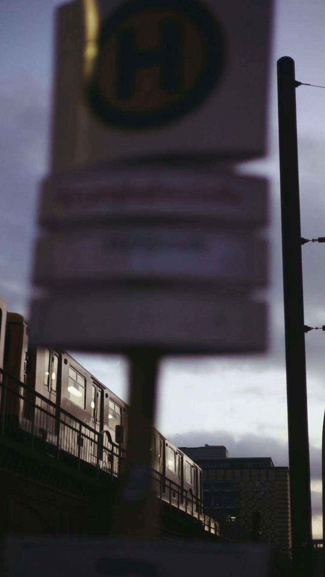 A street with cars and buildings in the background Free Stock Video ...