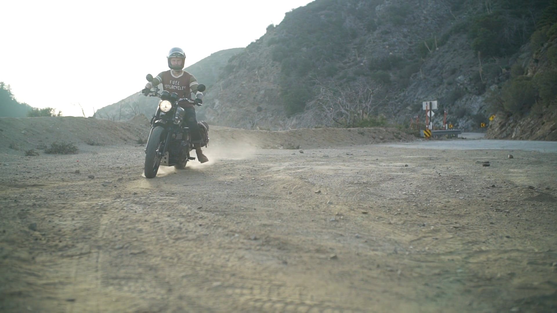 Person Riding A Motorcycle · Free Stock Video