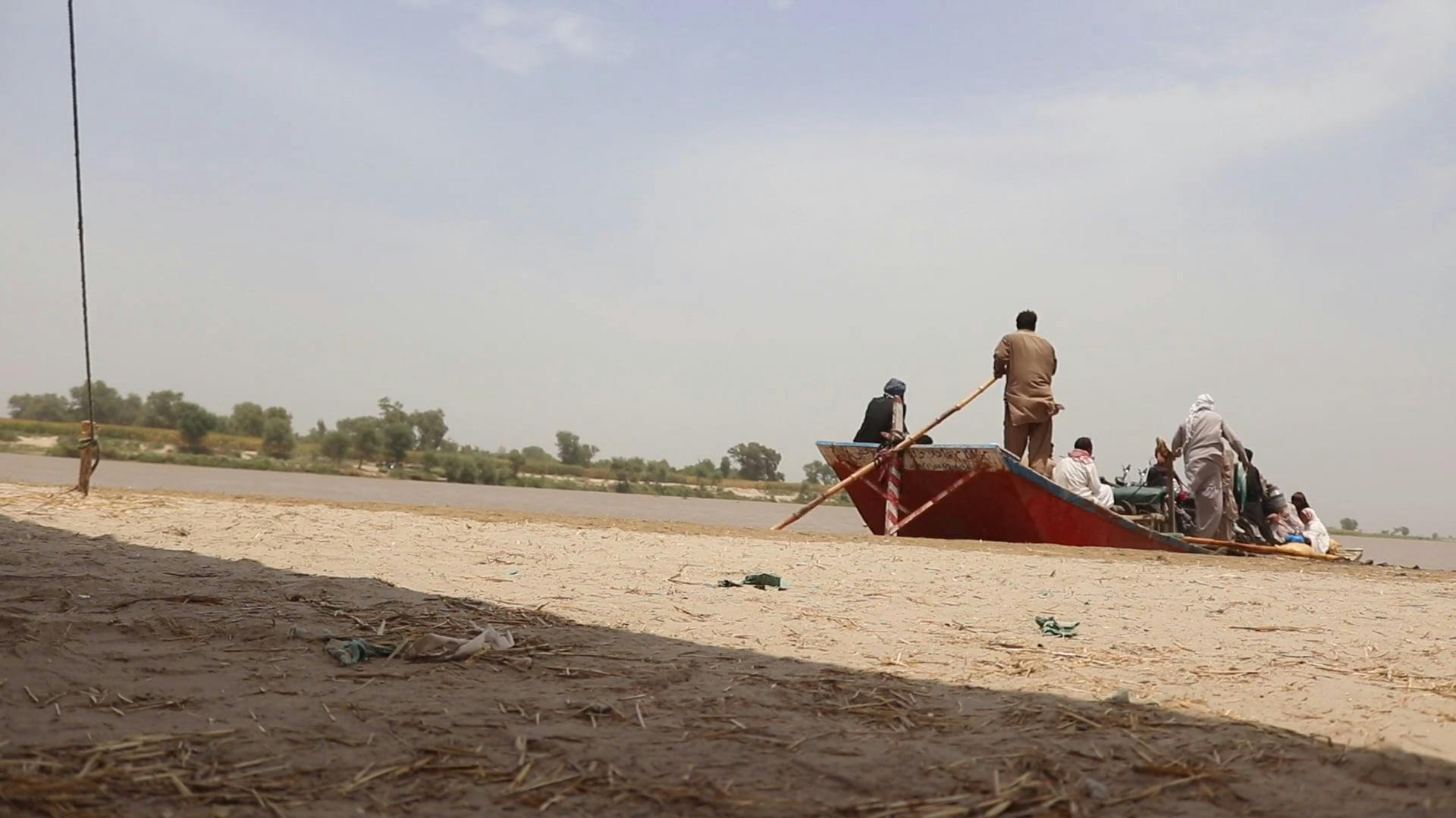 Time-Lapse of People Crossing the River Free Stock Video Footage ...