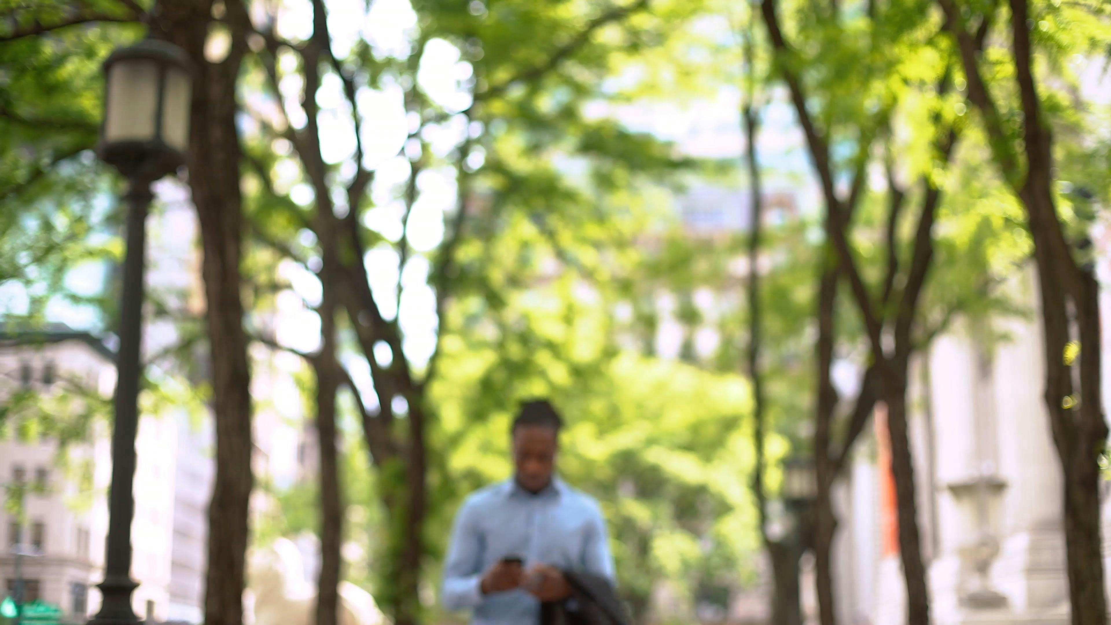 A Walking Man Looking For Direction Free Stock Video Footage, Royalty ...