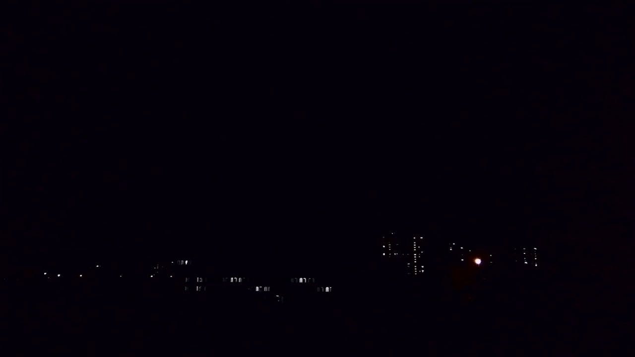 Slow Motion Video of a Lightning Storm Free Stock Video Footage ...