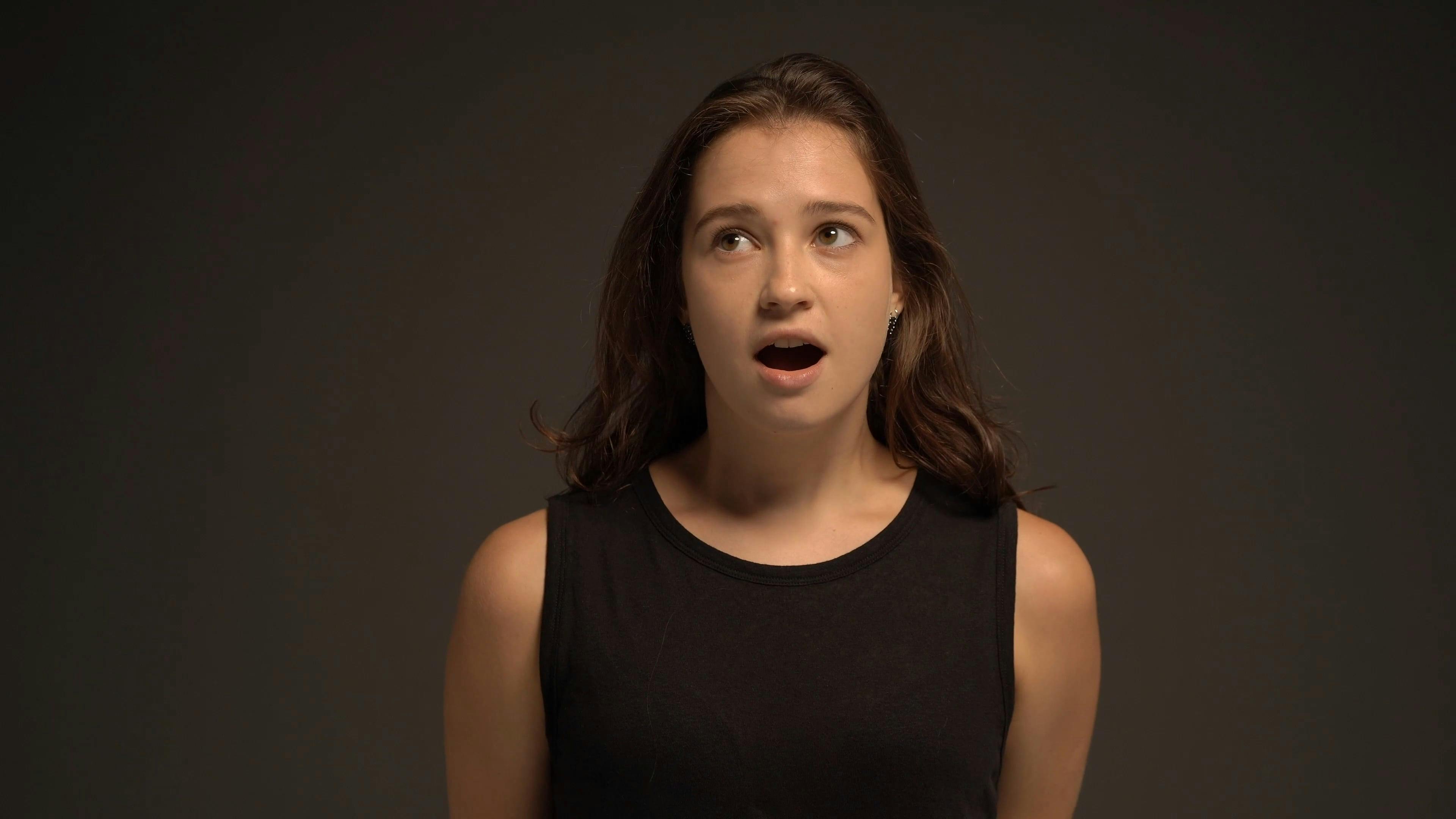 A Woman in Awe · Free Stock Video