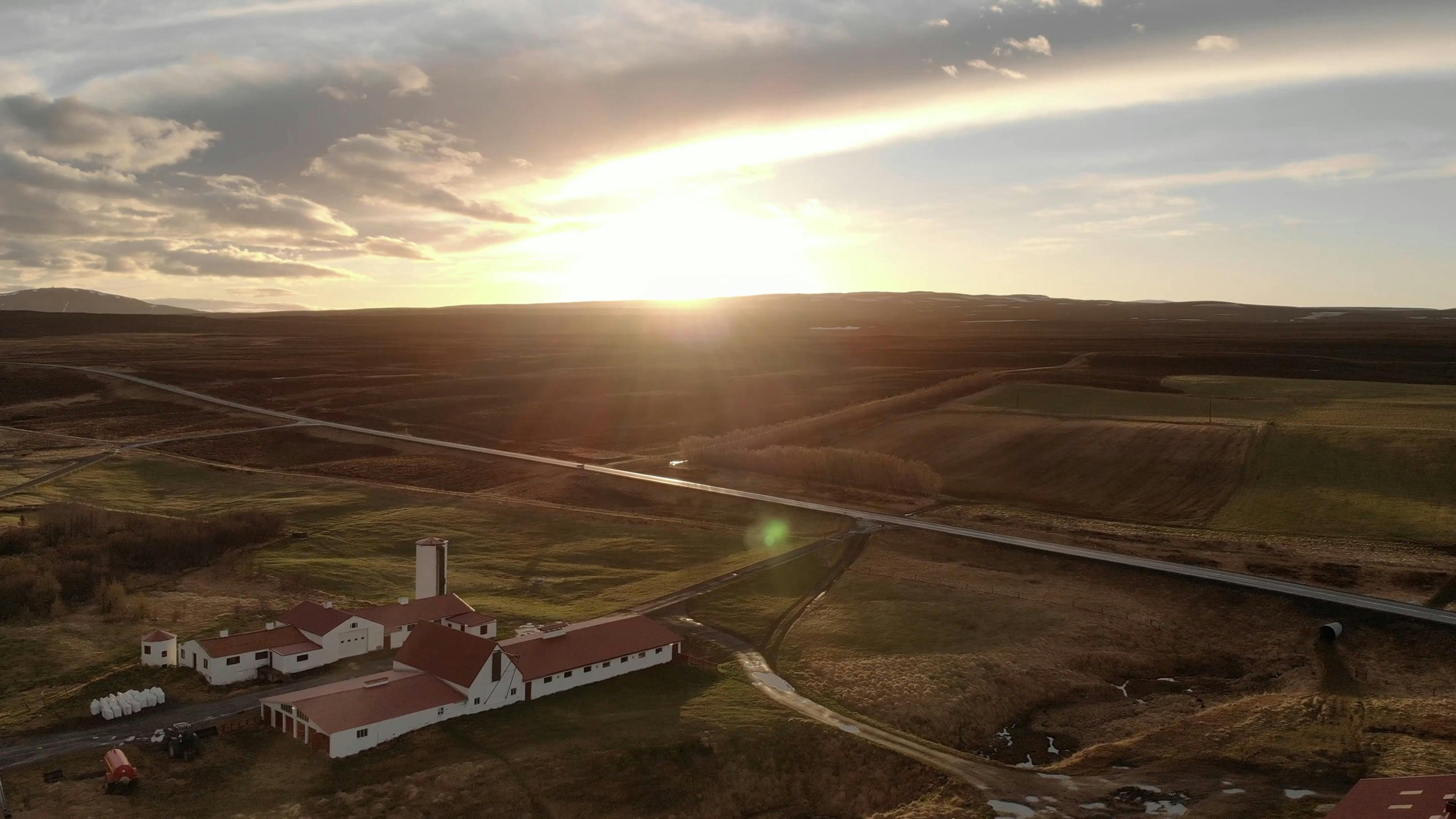 Drone Footage Of A Wide Open Field · Free Stock Video