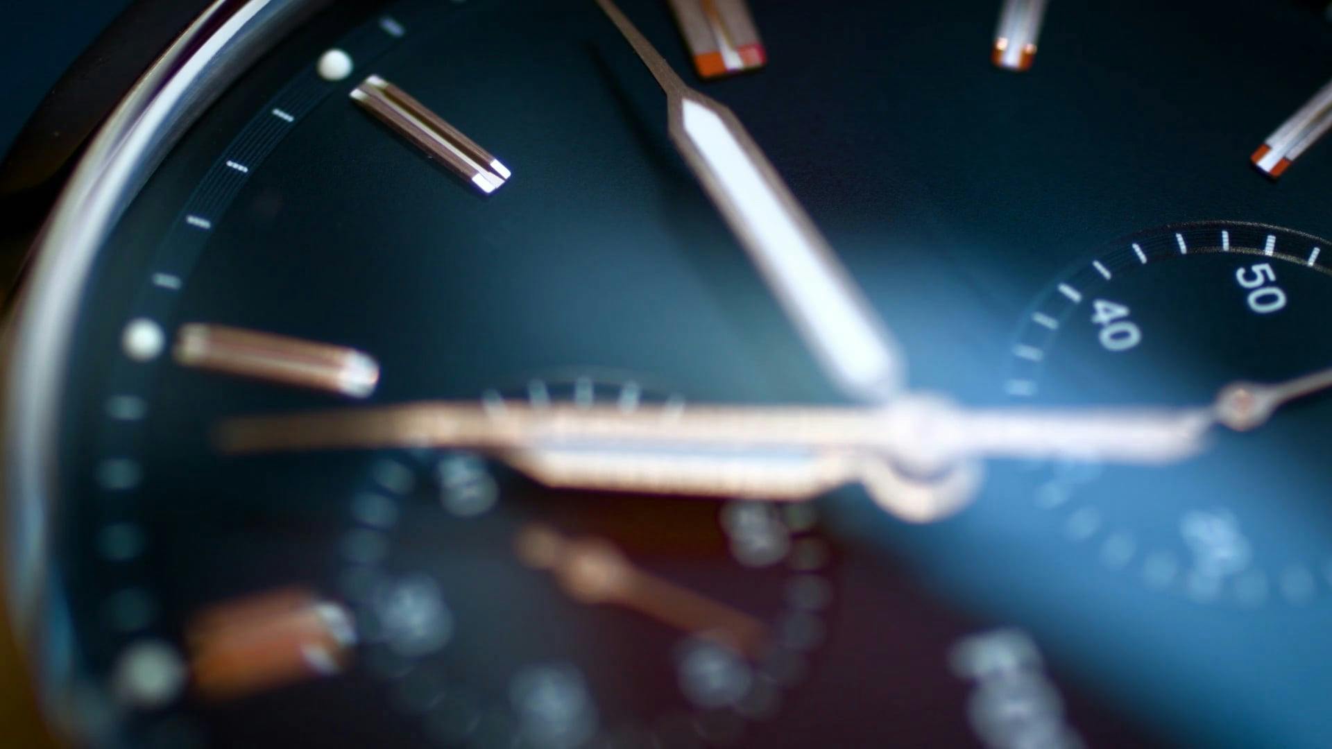 A Close-Up of a Clock · Free Stock Video