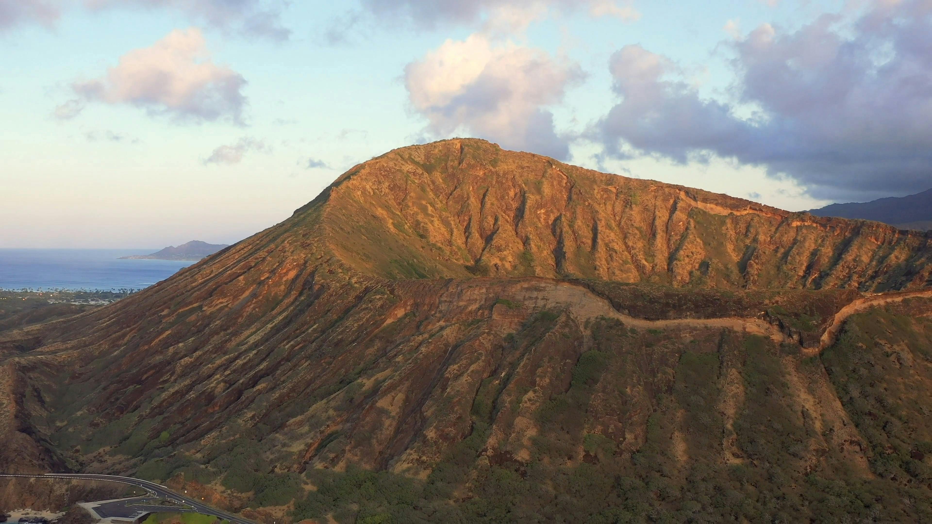 Amazing View Of Volcano's Crater · Free Stock Video