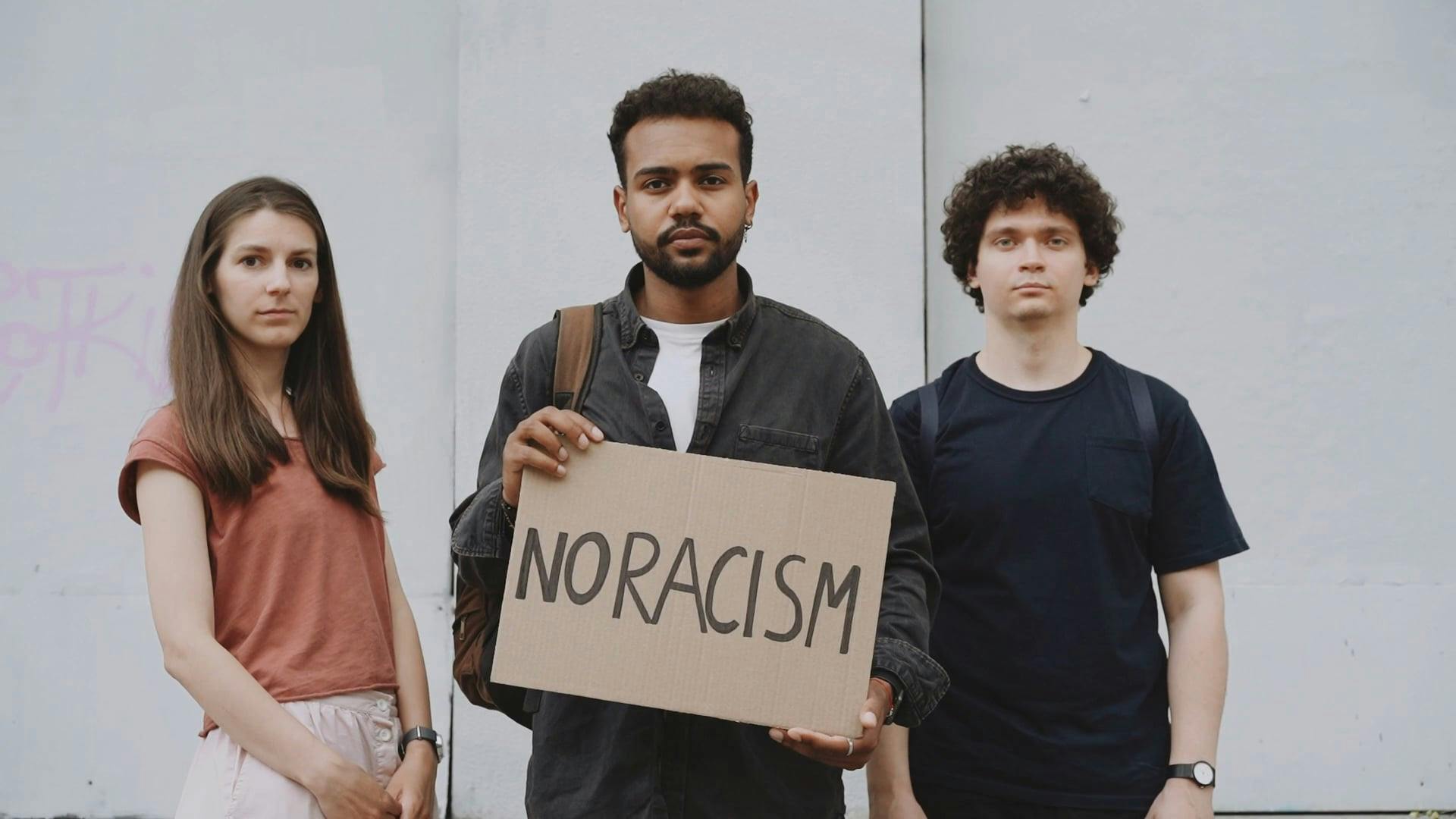 An Animation of Stop Racism Message Free Stock Video Footage, Royalty ...