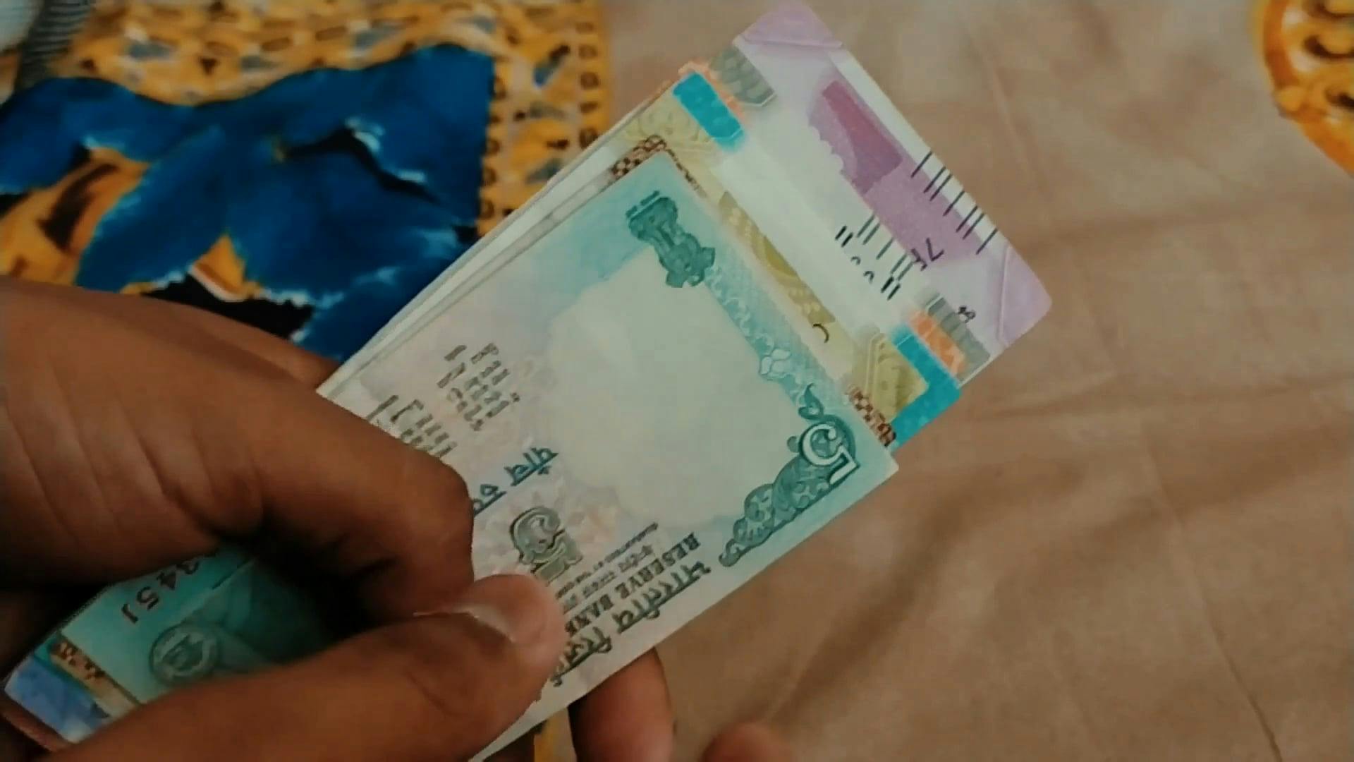 Vídeo profissional gratuito de dinheiro indiano, moeda indiana, nota de ...