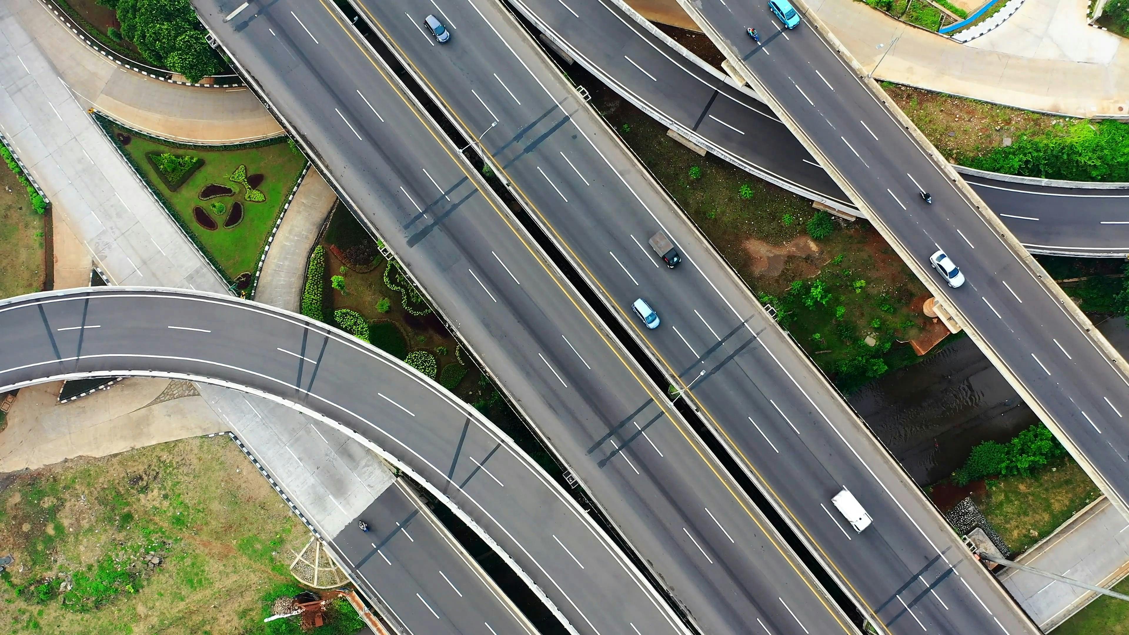 Drone Footage Of Road Free Stock Video Footage, Royalty-Free 4K & HD ...