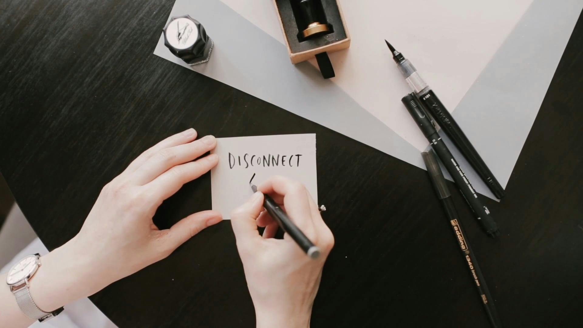 Writing A Quote In Calligraphy Free Stock Video Footage, Royalty-Free ...