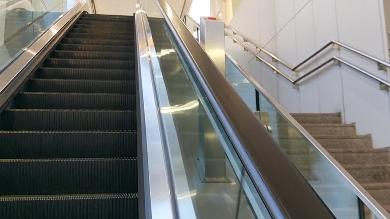 Escalator Going Up · Free Stock Video