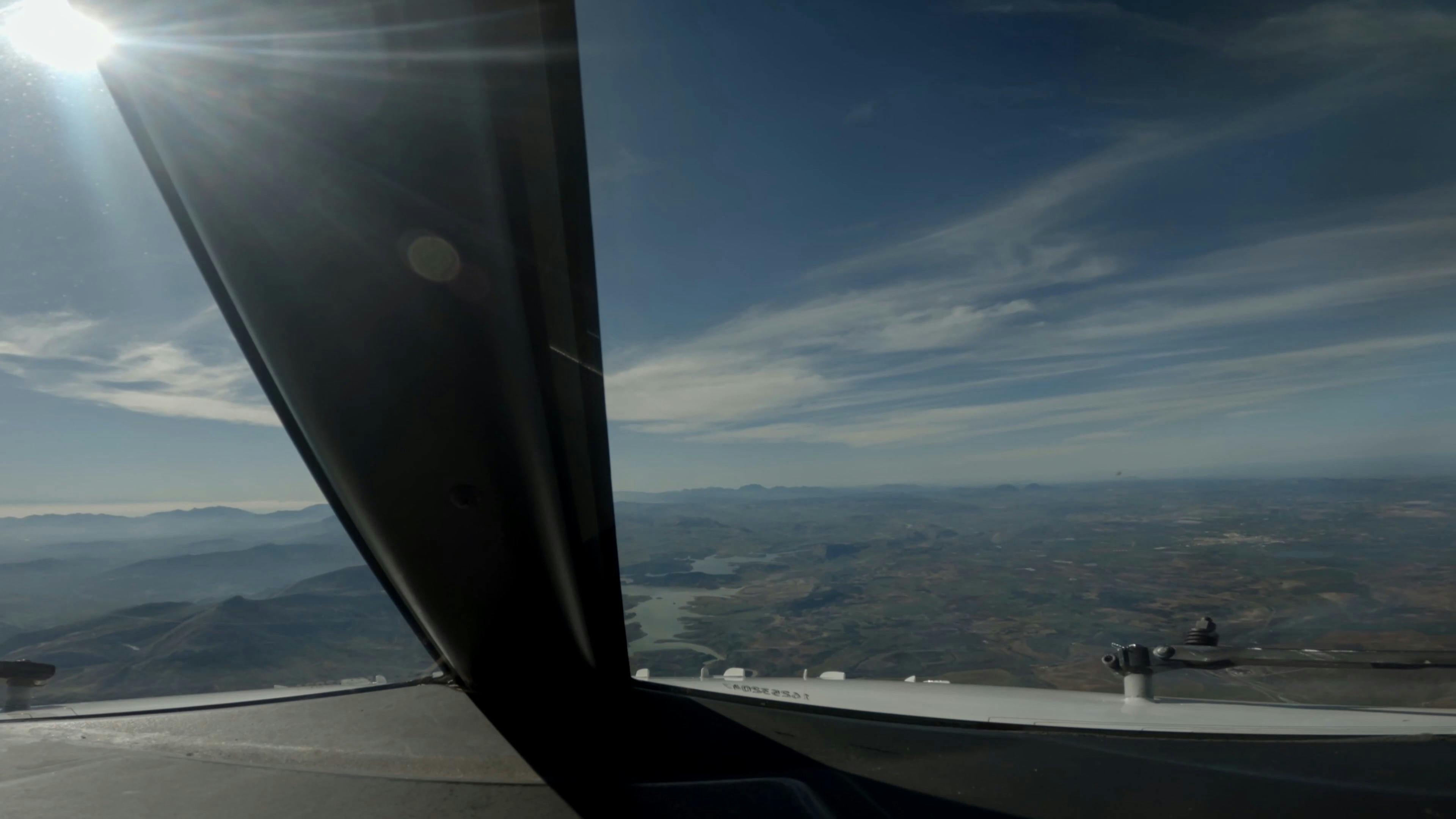 View from Plane Cockpit Free Stock Video Footage, Royalty-Free 4K & HD ...