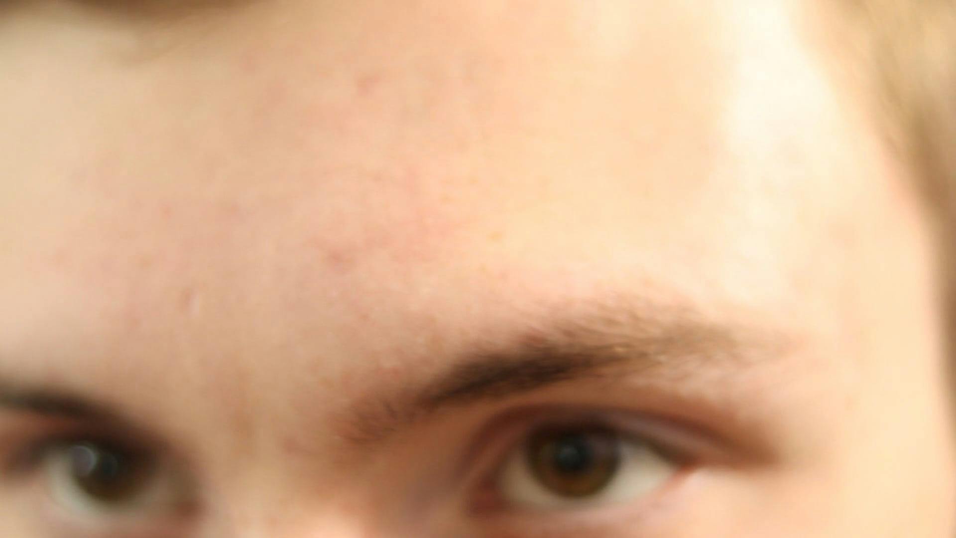 Close up of a Man Slowly Opening his Eyes Free Stock Video Footage ...