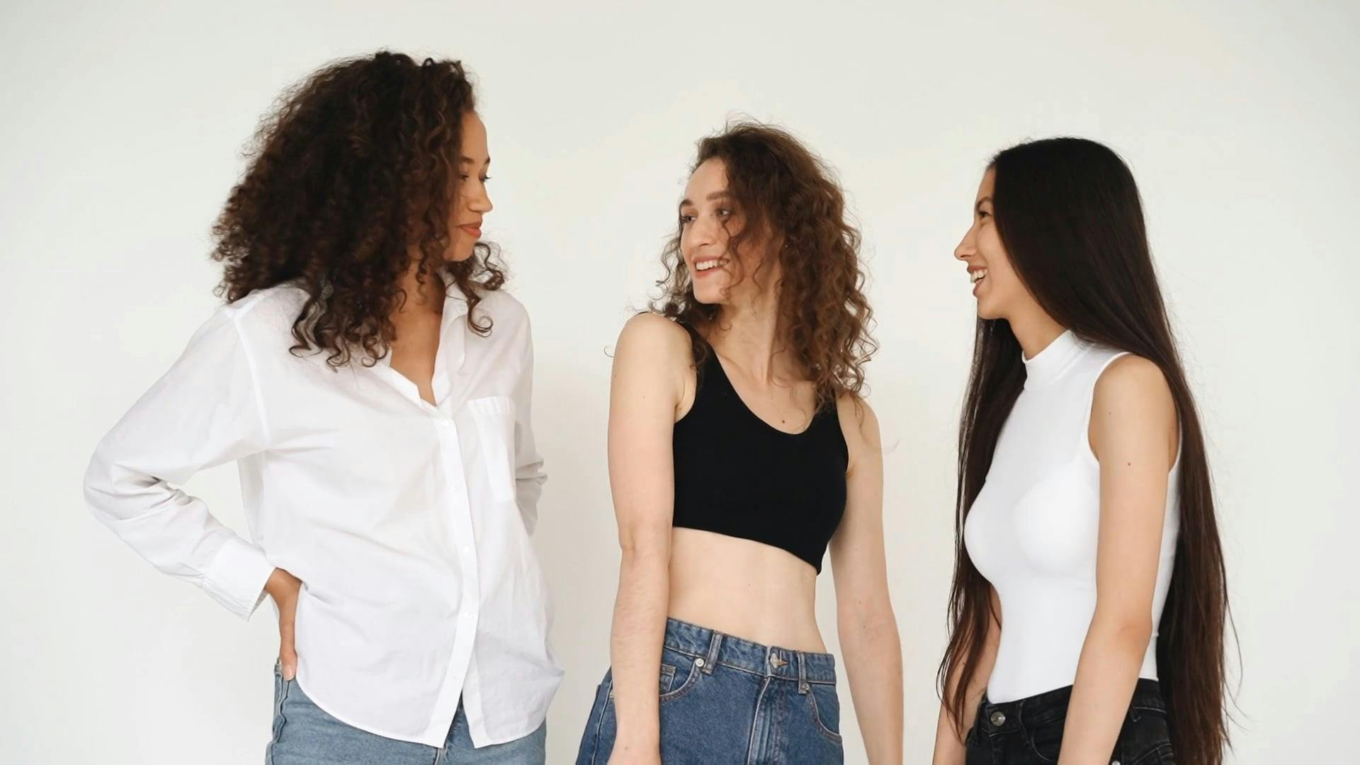 Three Women Hugging Each Other Free Stock Video Footage, Royalty-Free ...