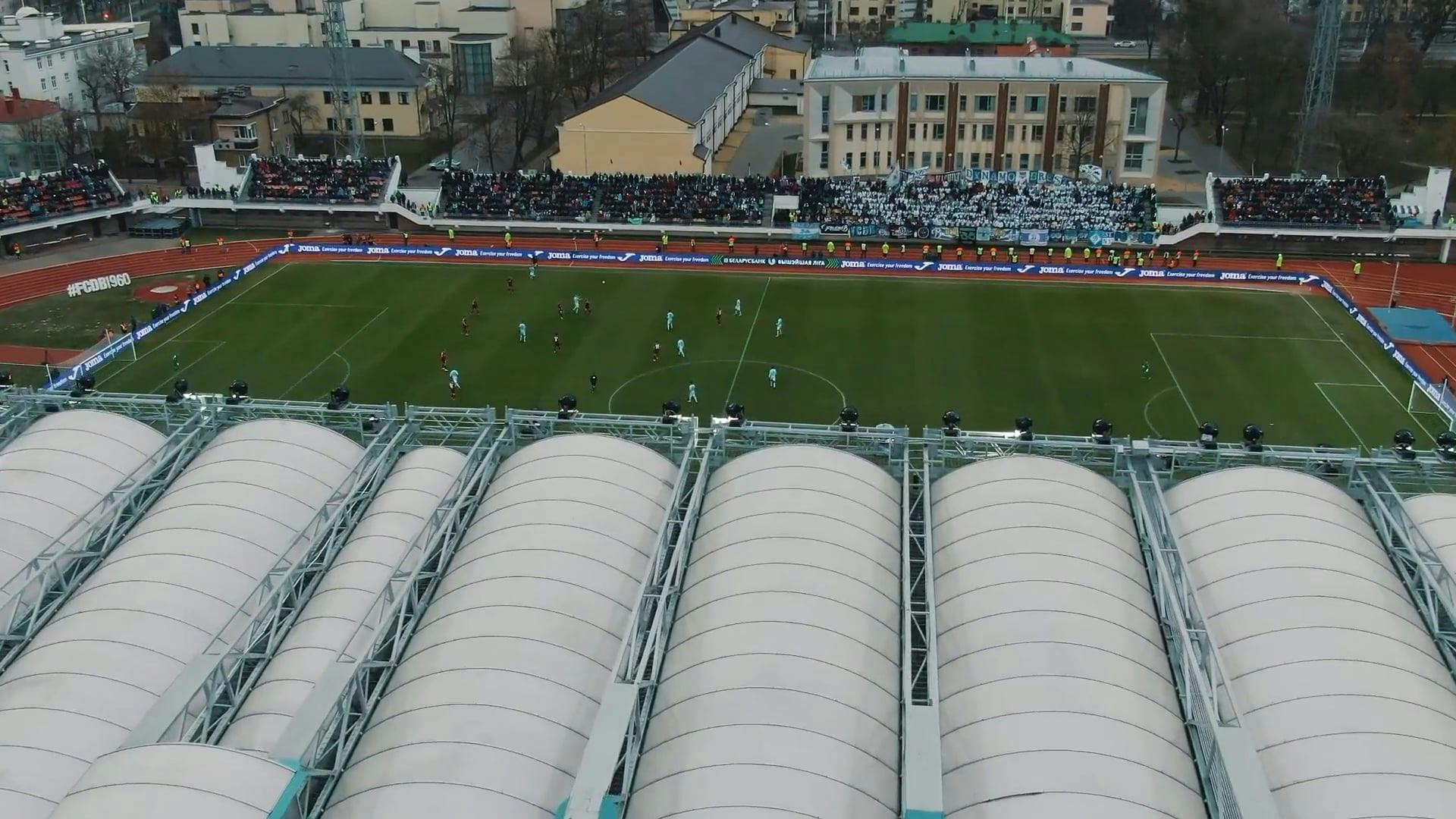 Drone Footage Of Football Stadium Free Stock Video Footage, Royalty ...