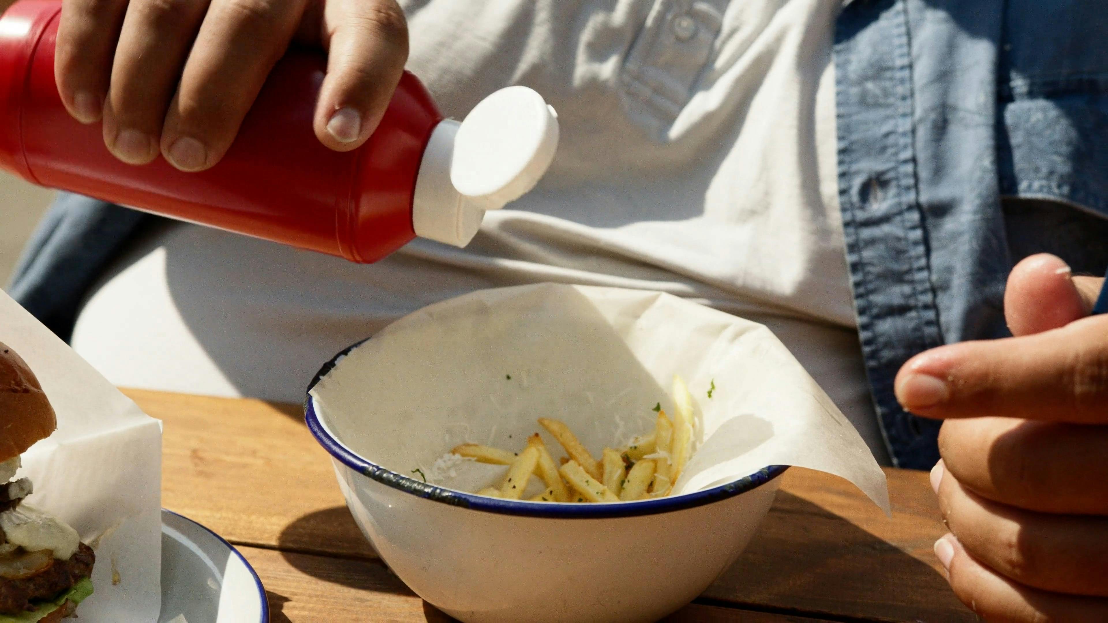 Rotating Video Shot of an Hamburger Free Stock Video Footage, Royalty ...