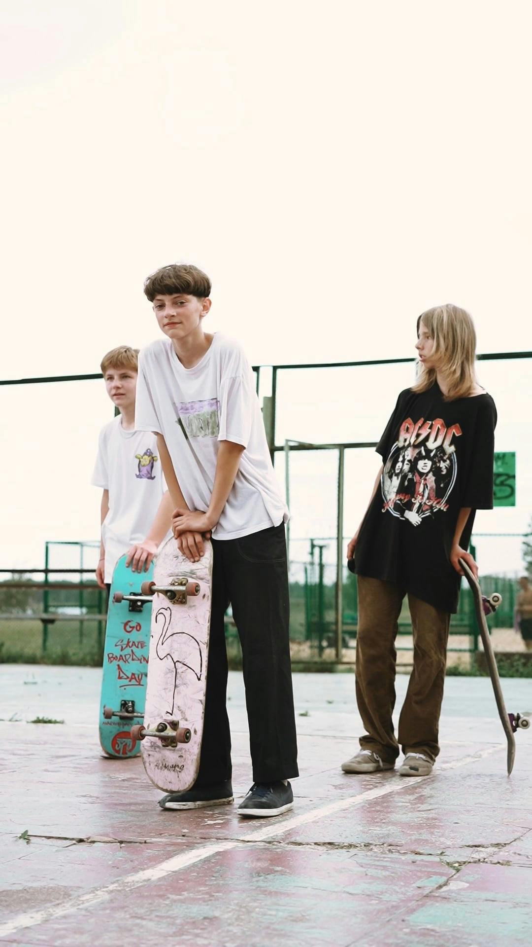 Skater Friends Free Stock Video Footage, Royalty-Free 4K & HD Video Clip
