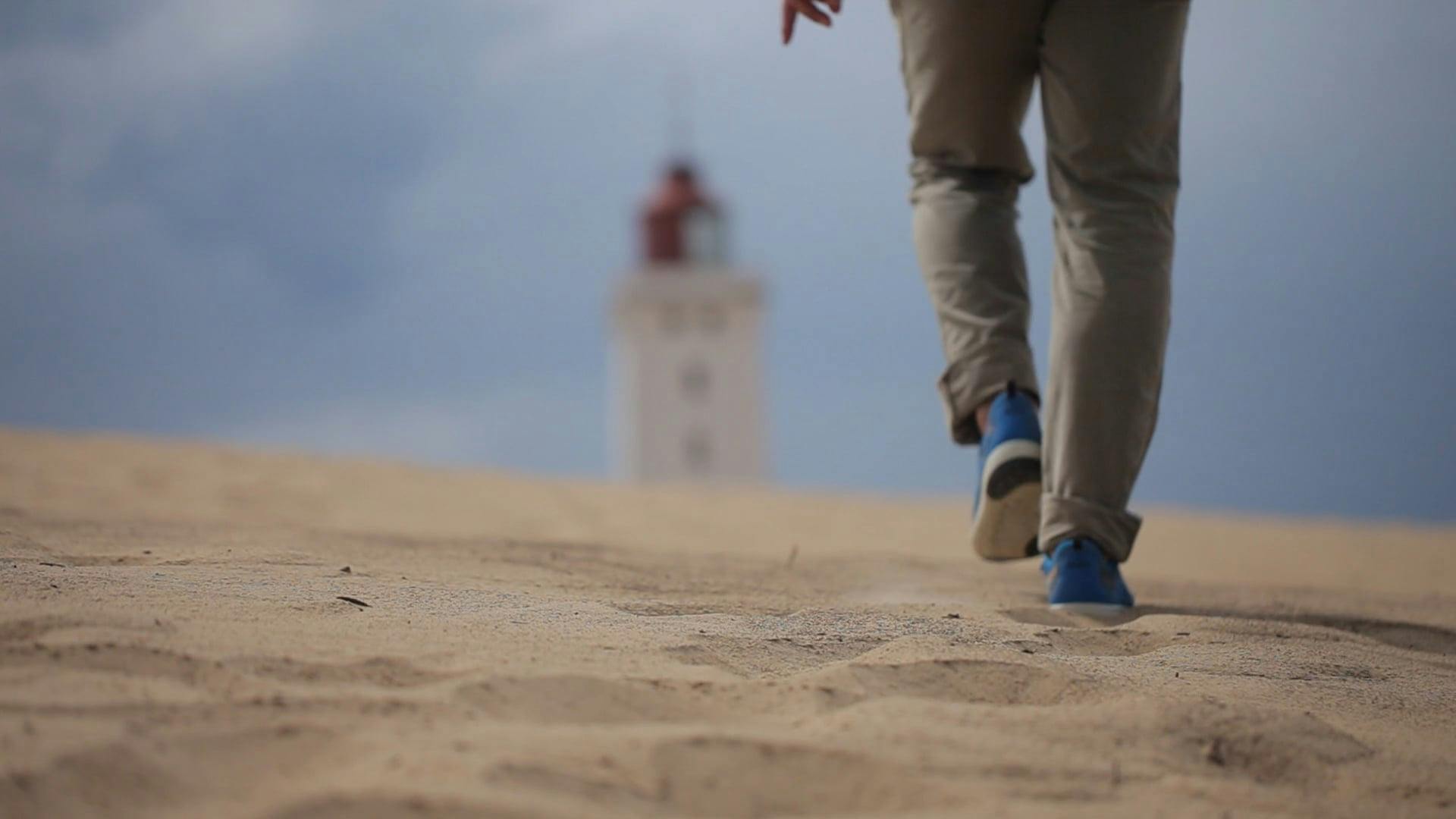 A Man Walking Uphill Free Stock Video Footage, Royalty-Free 4K & HD ...