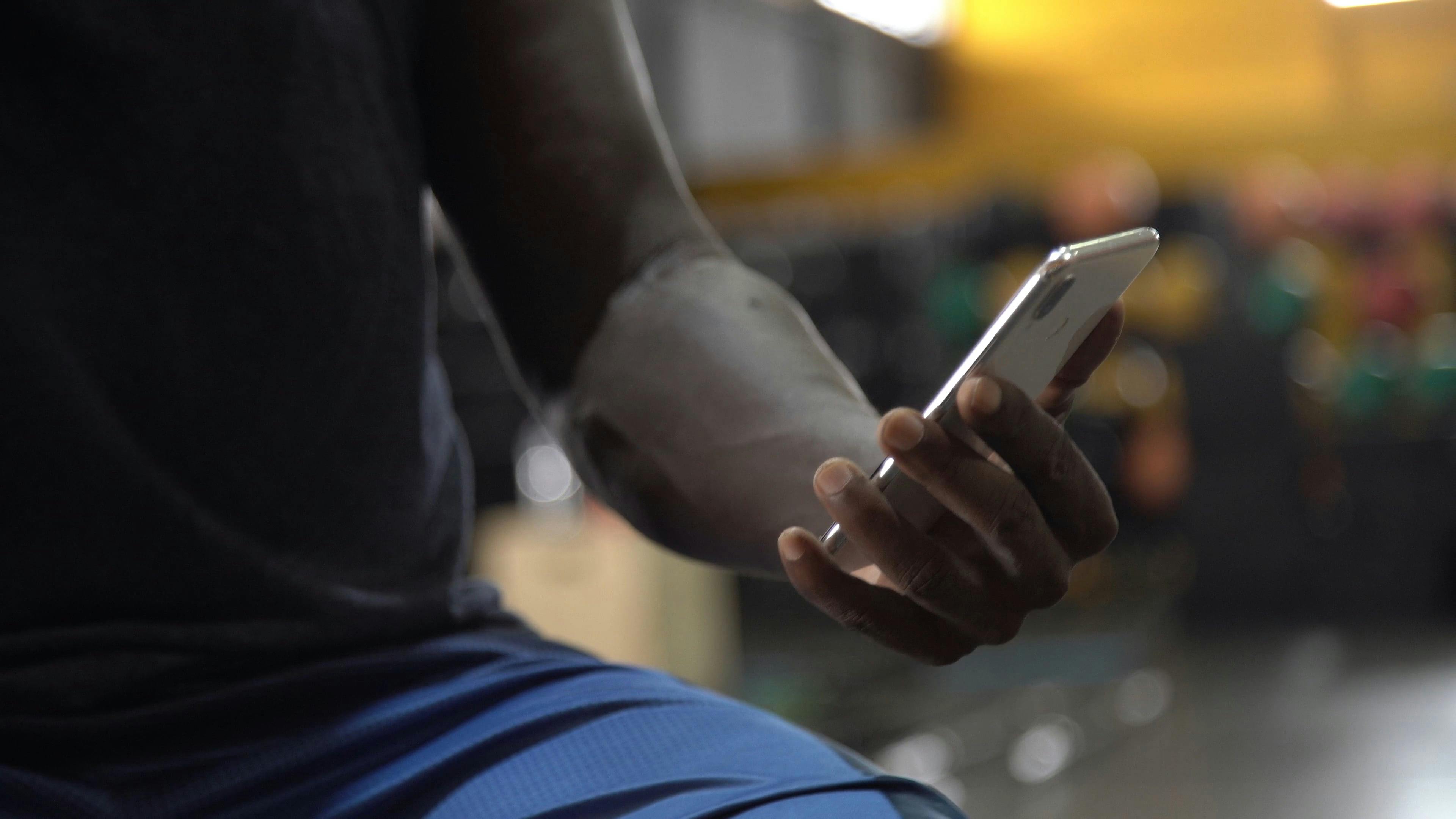 Person Using His Smartphone Free Stock Video Footage, Royalty-Free 4K ...