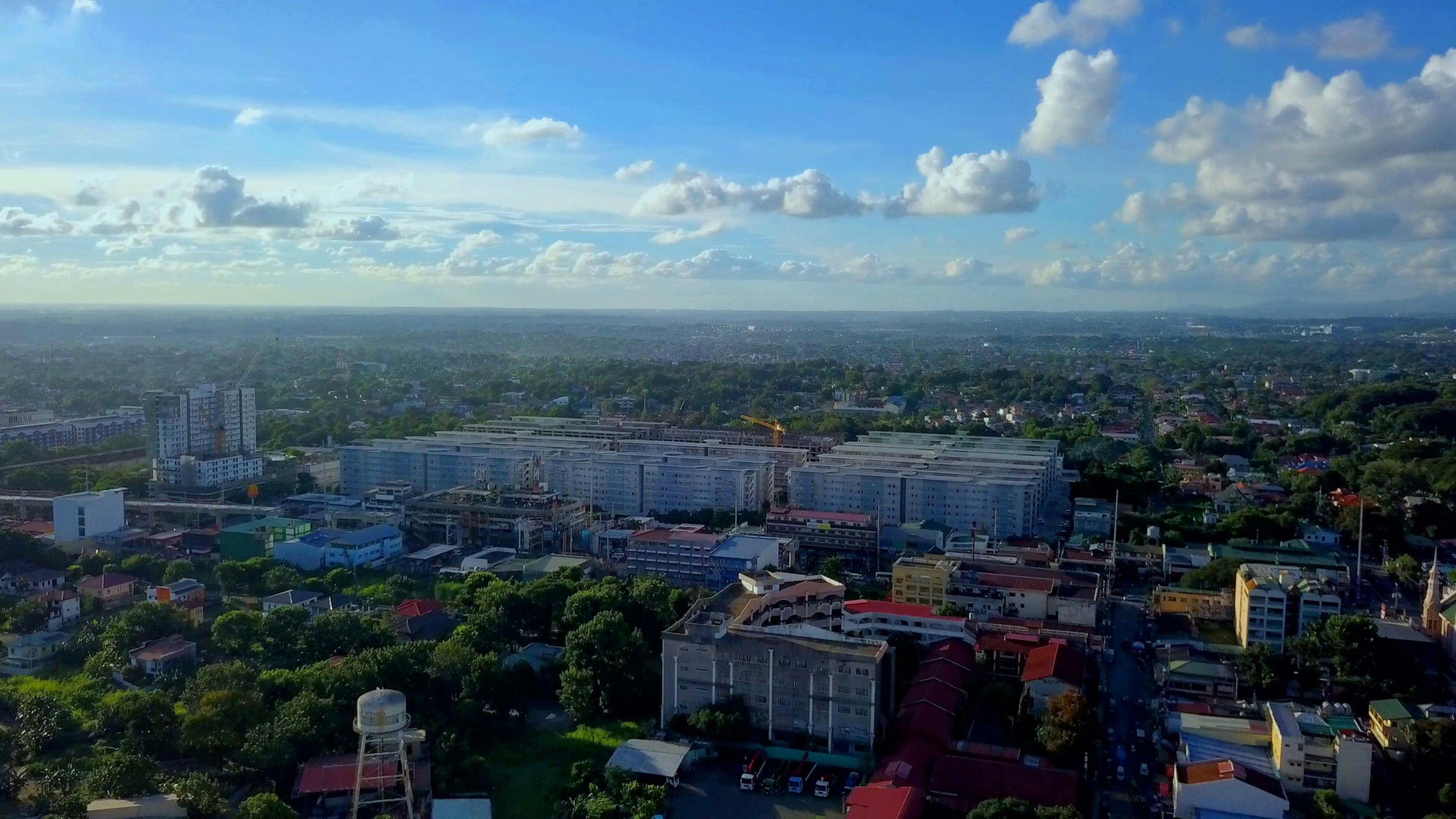 An Aerial Footage of a Town Free Stock Video Footage, Royalty-Free 4K ...