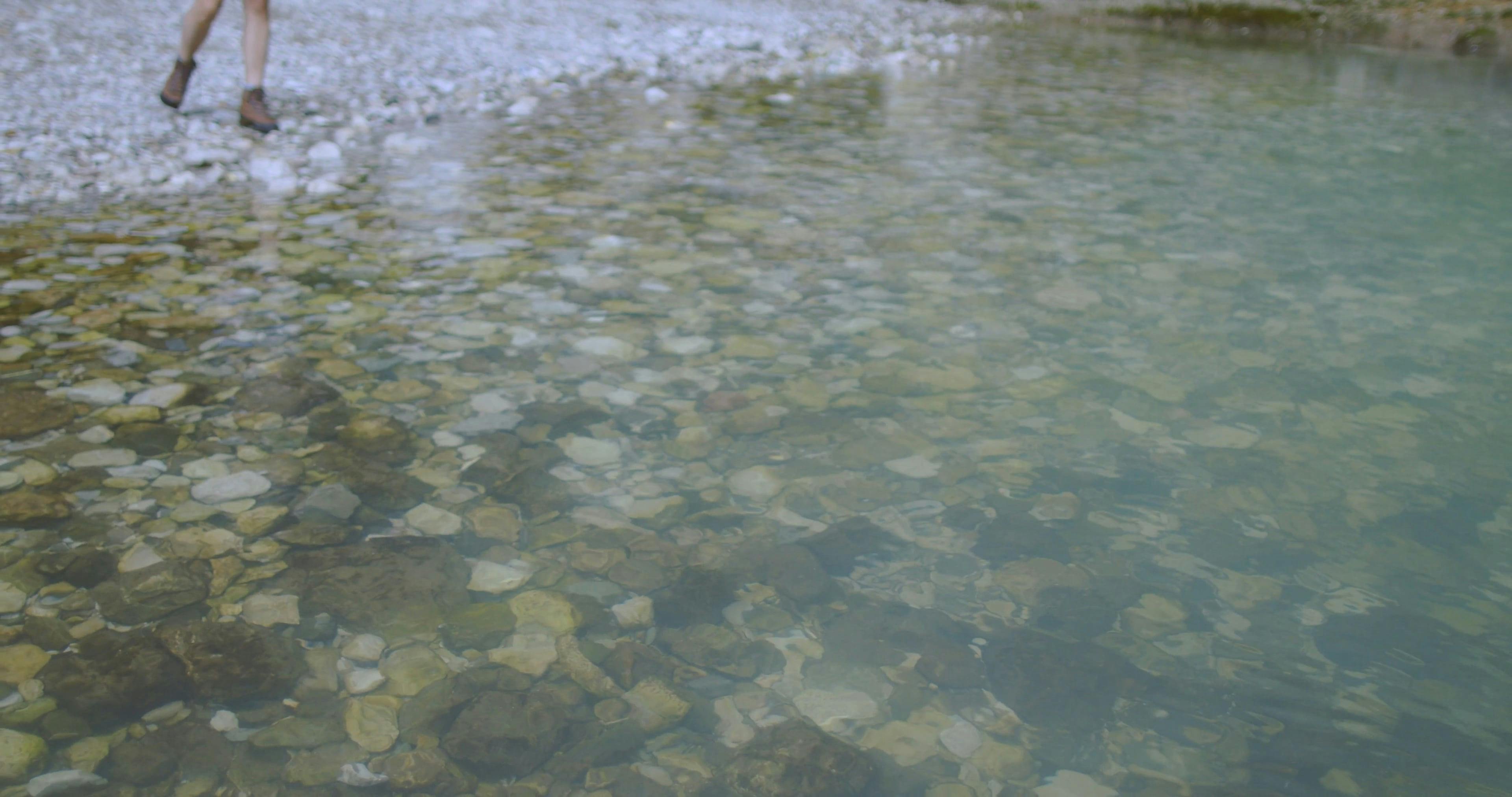 Loose Rocks On The River Floor Free Stock Video Footage, Royalty-Free ...