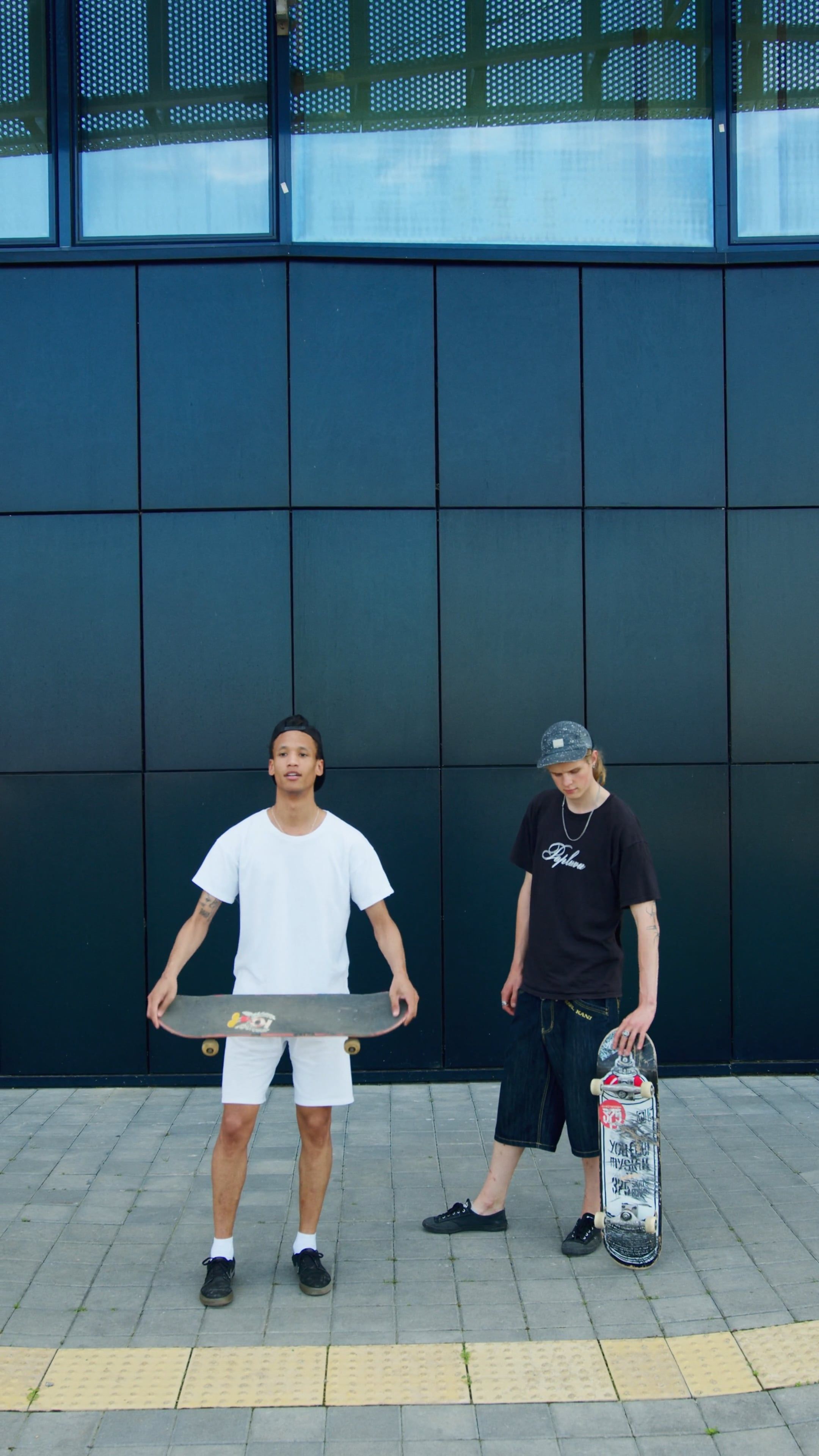Young Men Playing Skateboards on the Street · Free Stock Video