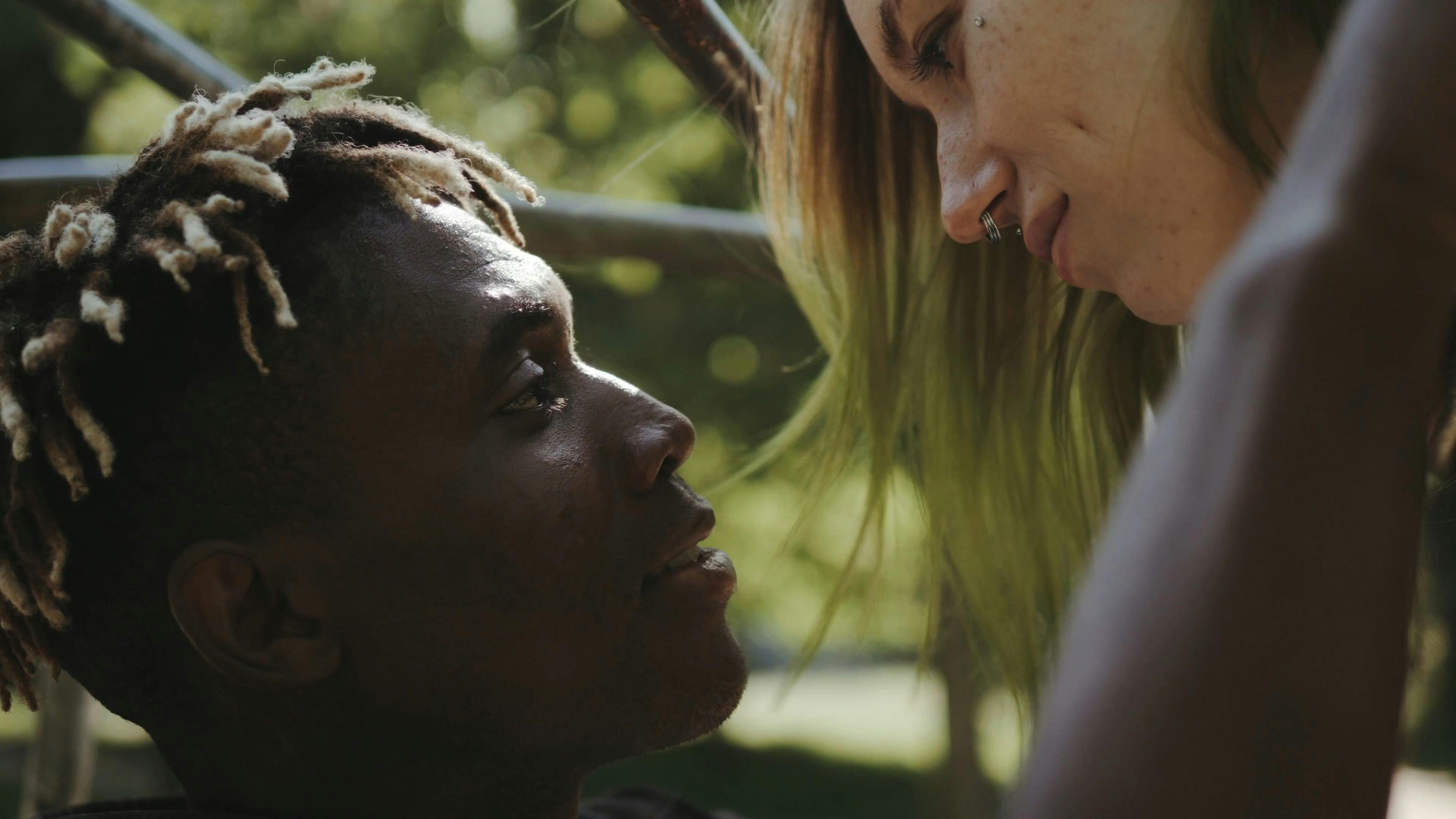 A Couple Engaged In A Romantic Kiss · Free Stock Video