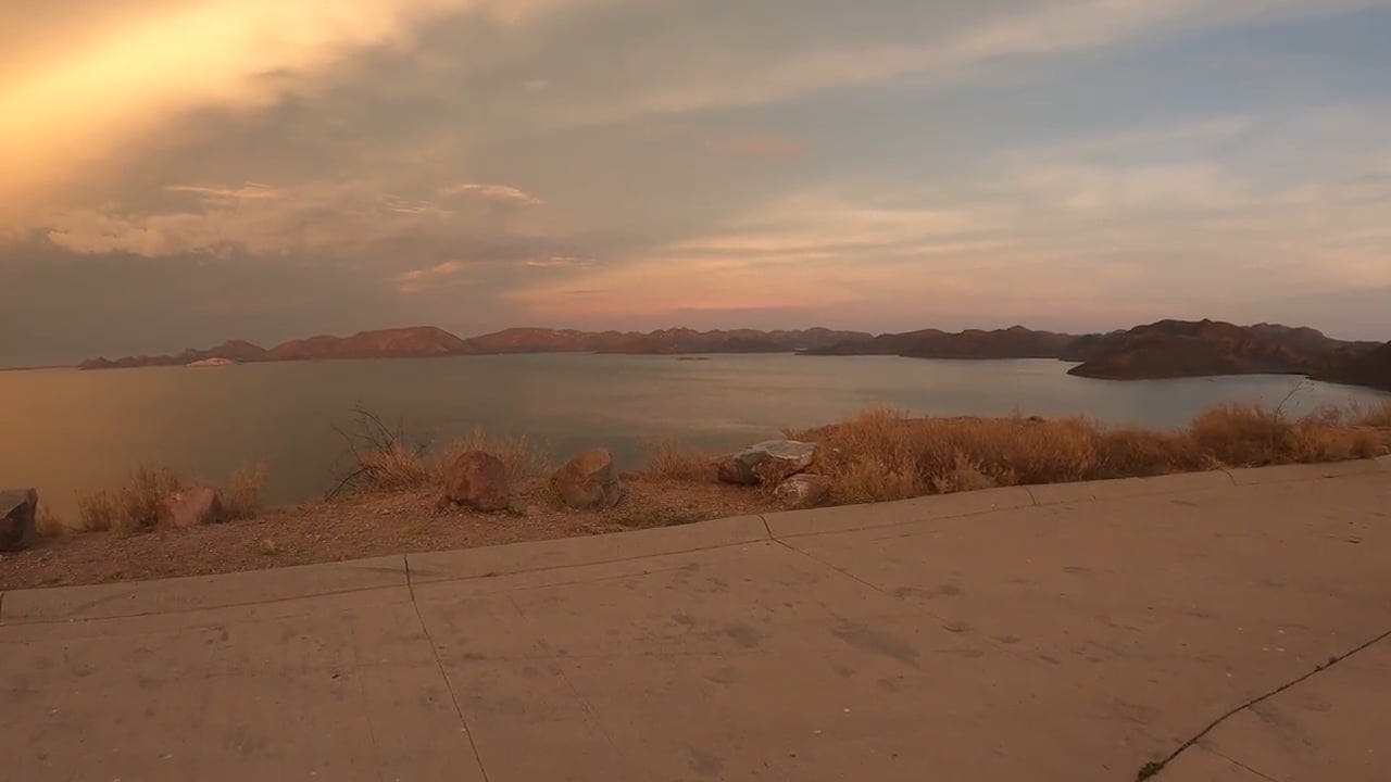 Distorted Reflections Of A Lake Surrounding On Its Water Surface · Free ...