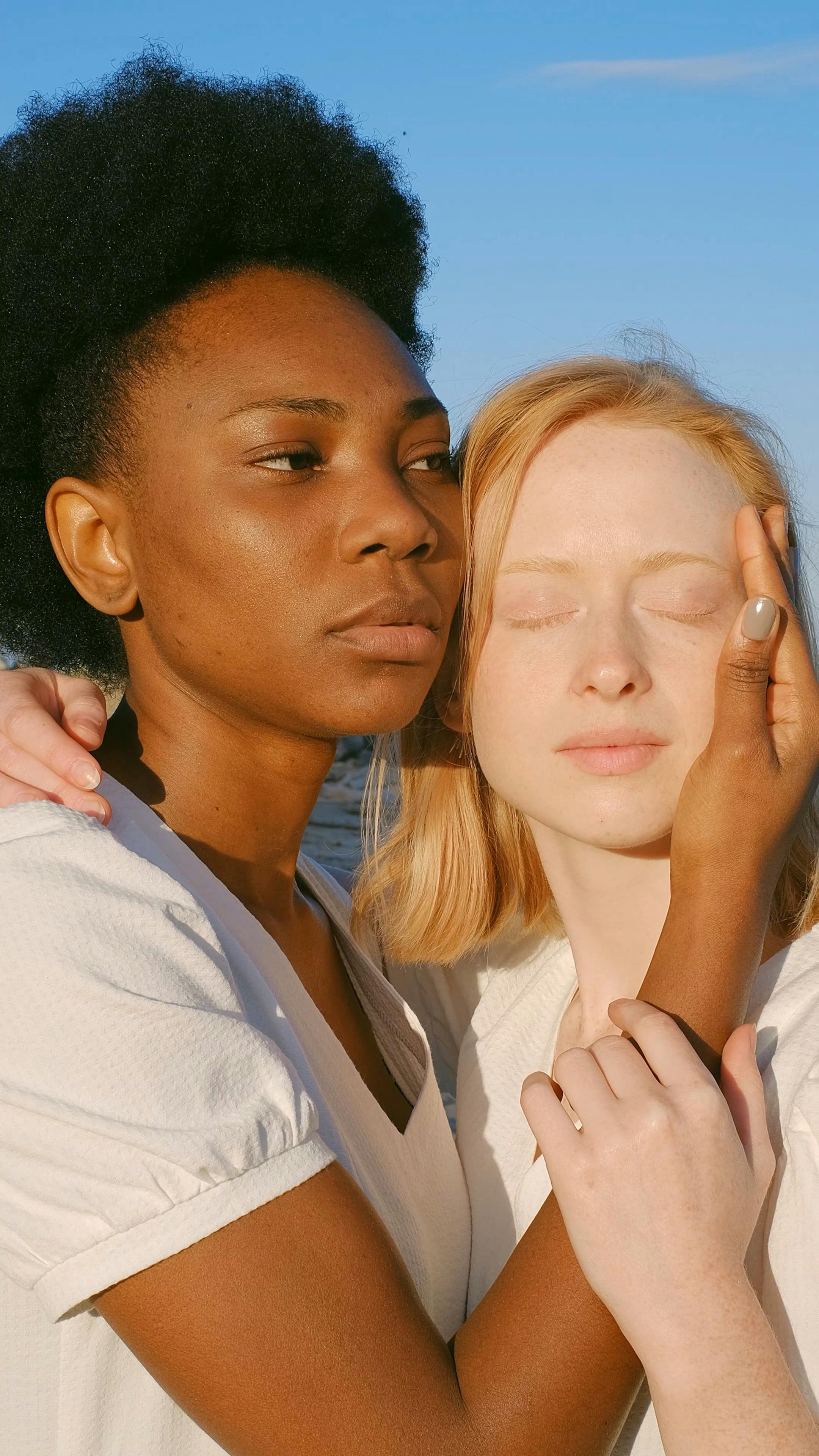 Two Women Being Affectionate Free Stock Video Footage, Royalty-Free 4K ...