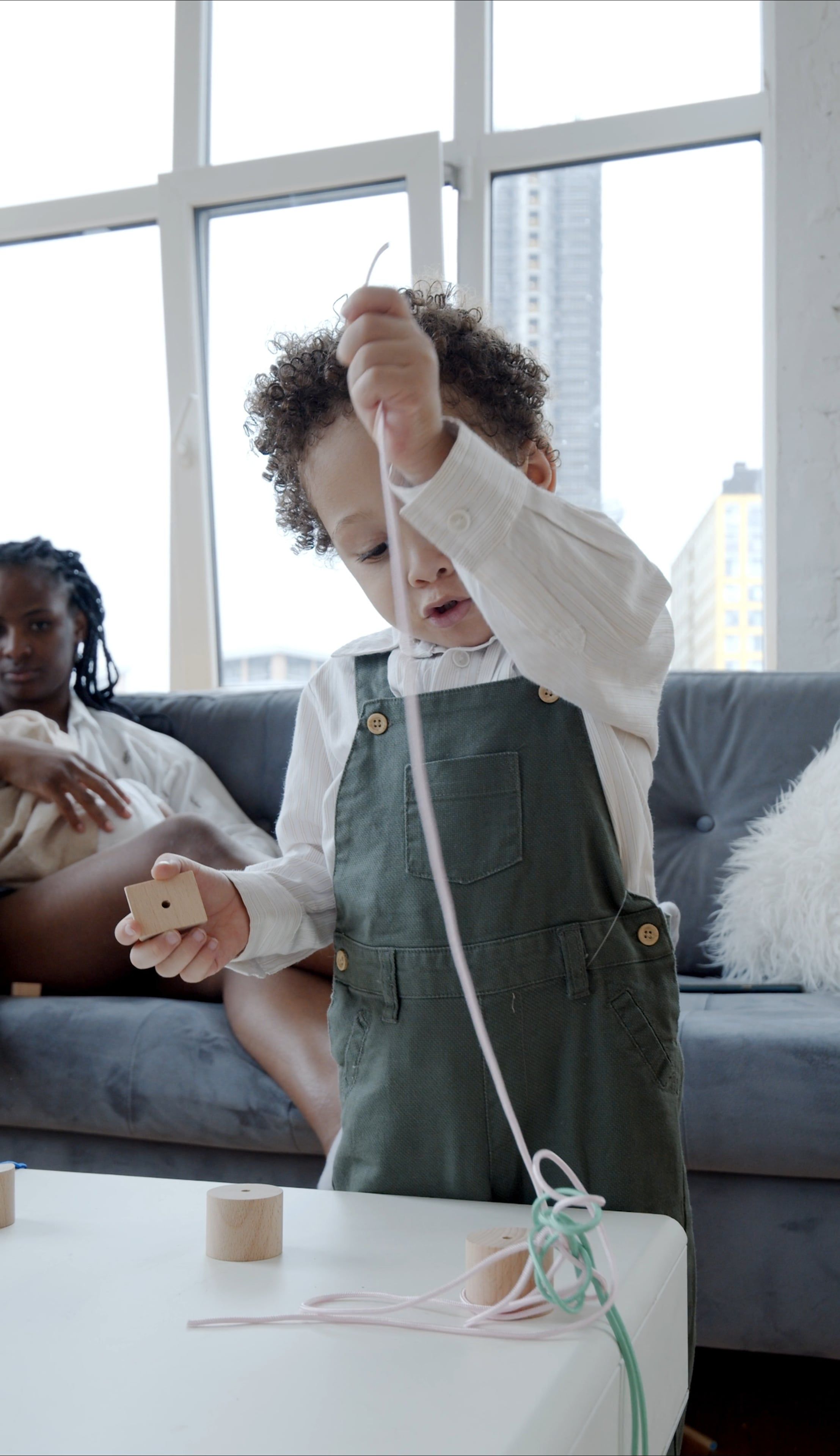 Mother and Kids Chilling at the Sofa Free Stock Video Footage, Royalty ...
