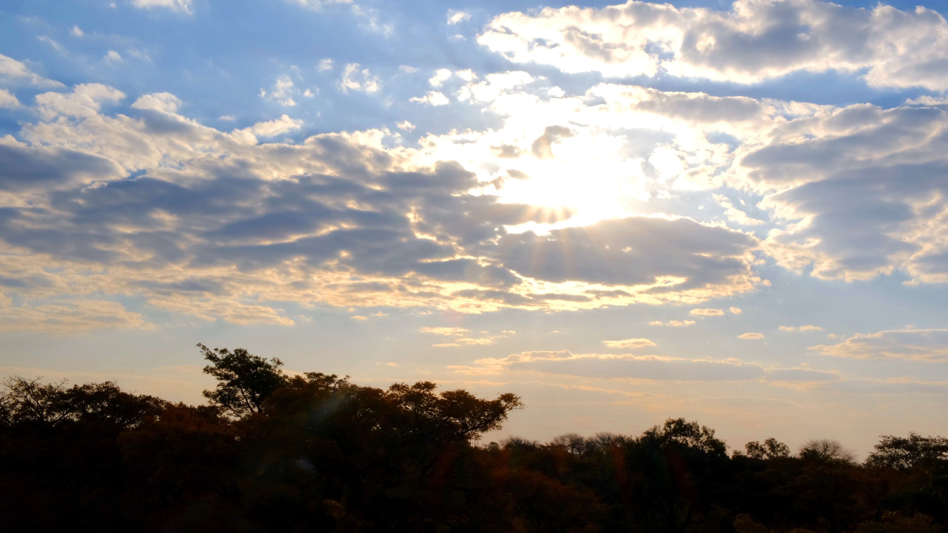 Time Lapse of Moving Clouds in Sky Free Stock Video Footage, Royalty ...