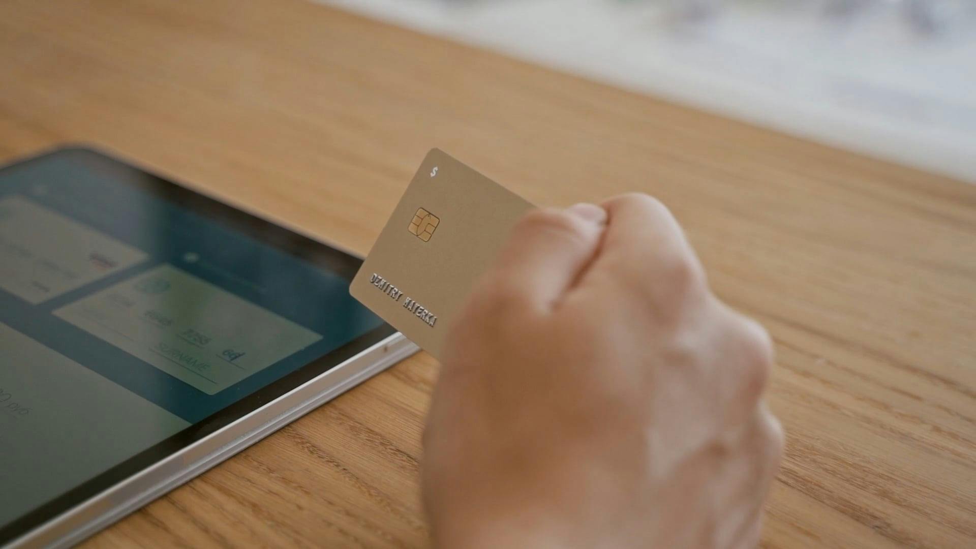 Person Doing a Online Transaction · Free Stock Video