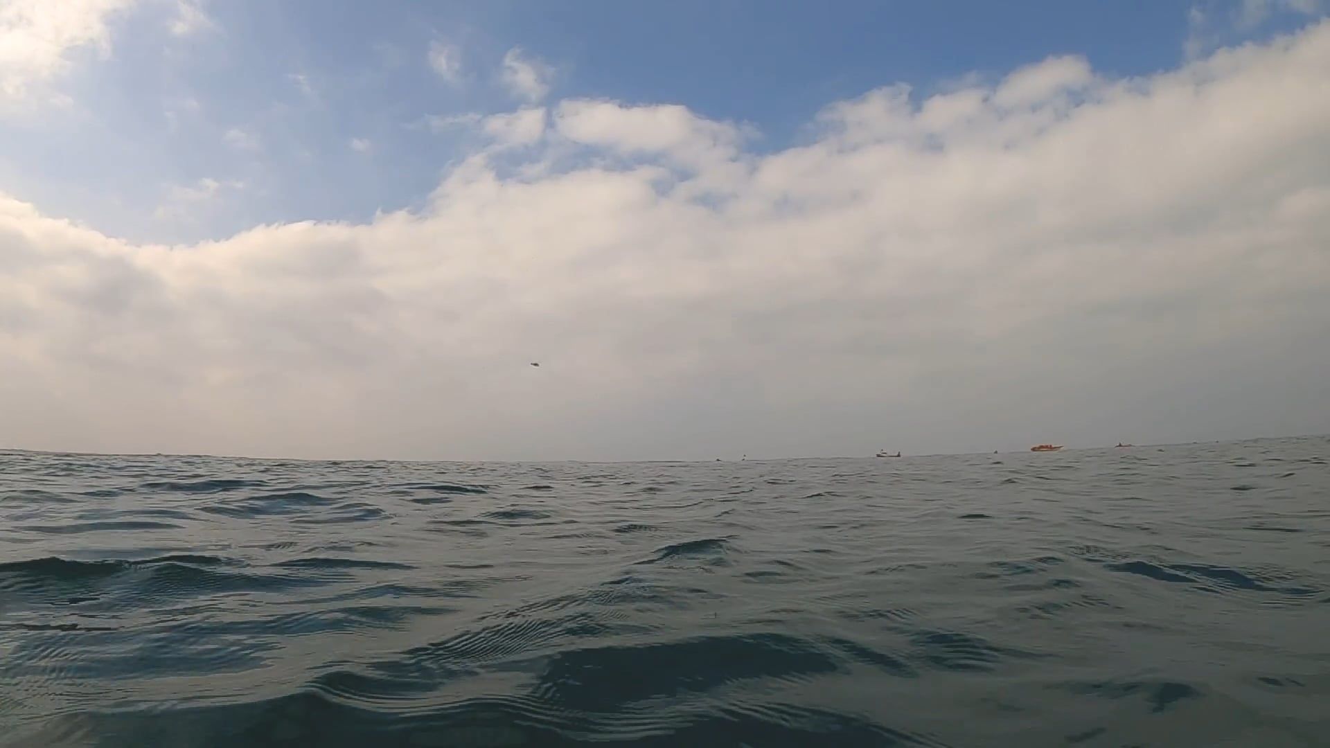 Waves On The Deep Pert Of The Open Sea · Free Stock Video
