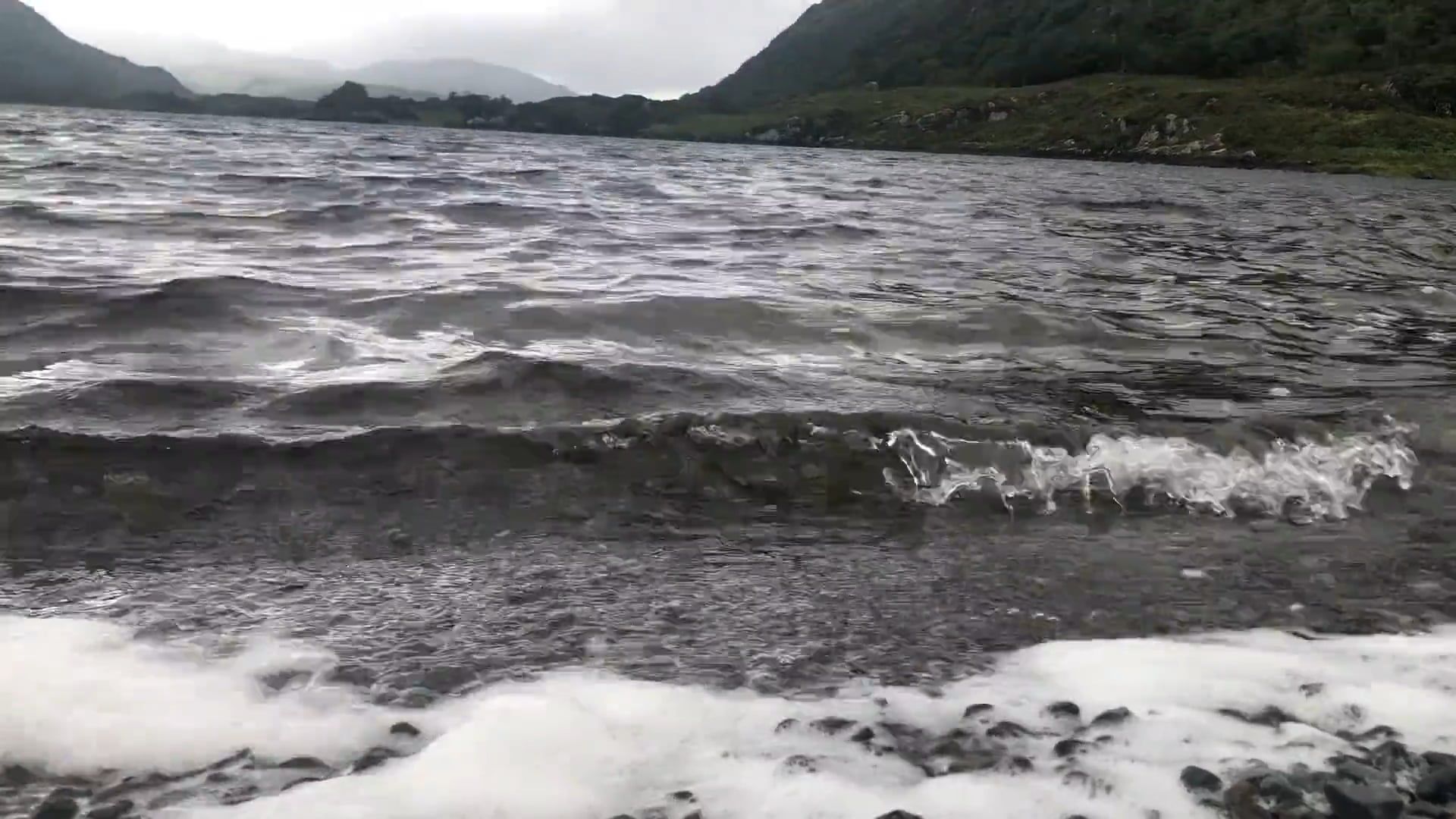 Strong Winds Blowing On The Mountain Top Free Stock Video Footage ...