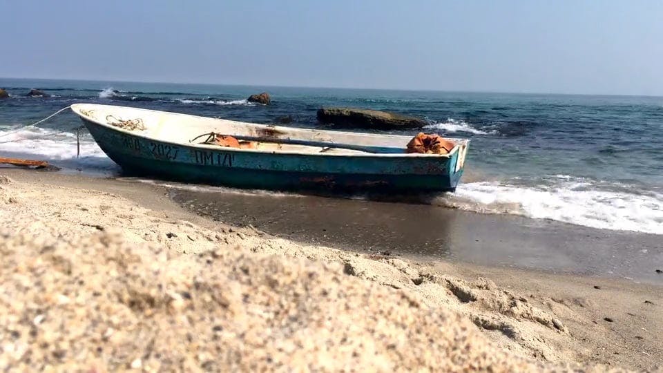 Boat on Beach Shore · Free Stock Video
