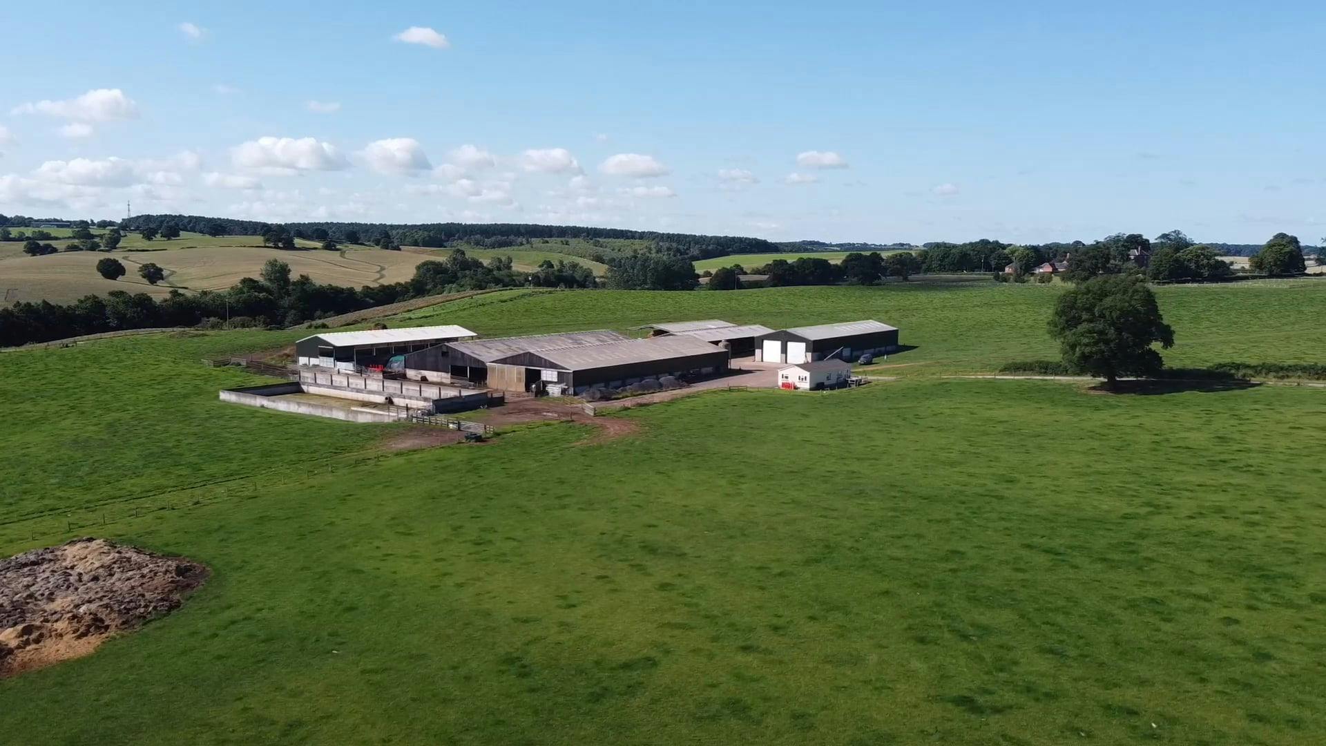 Drone Footage of Farm House on Grass Field During Daytime Free Stock ...
