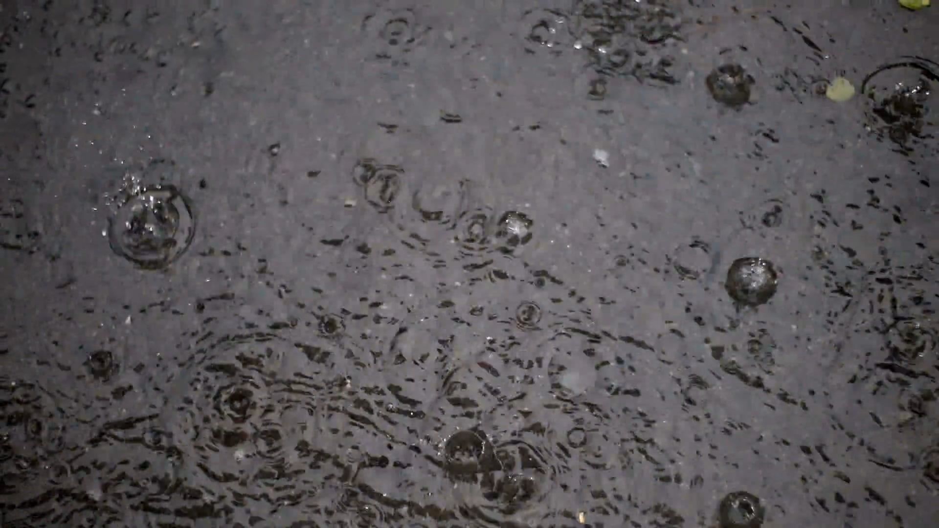 Heavy Rain Pouring · Free Stock Video
