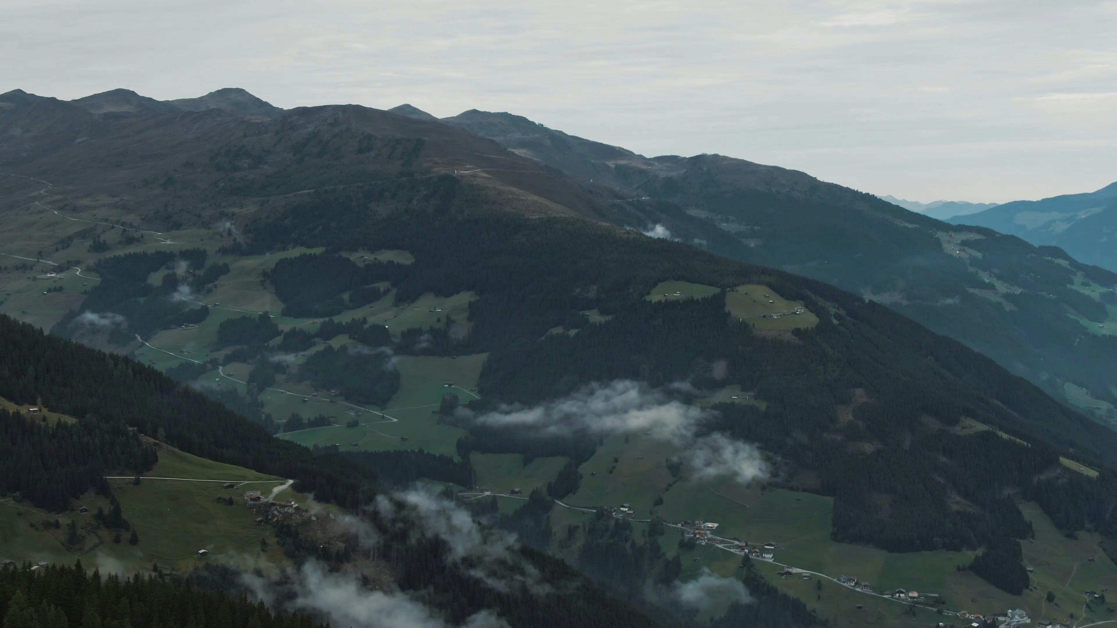 Drone Footage of a Mountain Free Stock Video Footage, Royalty-Free 4K ...