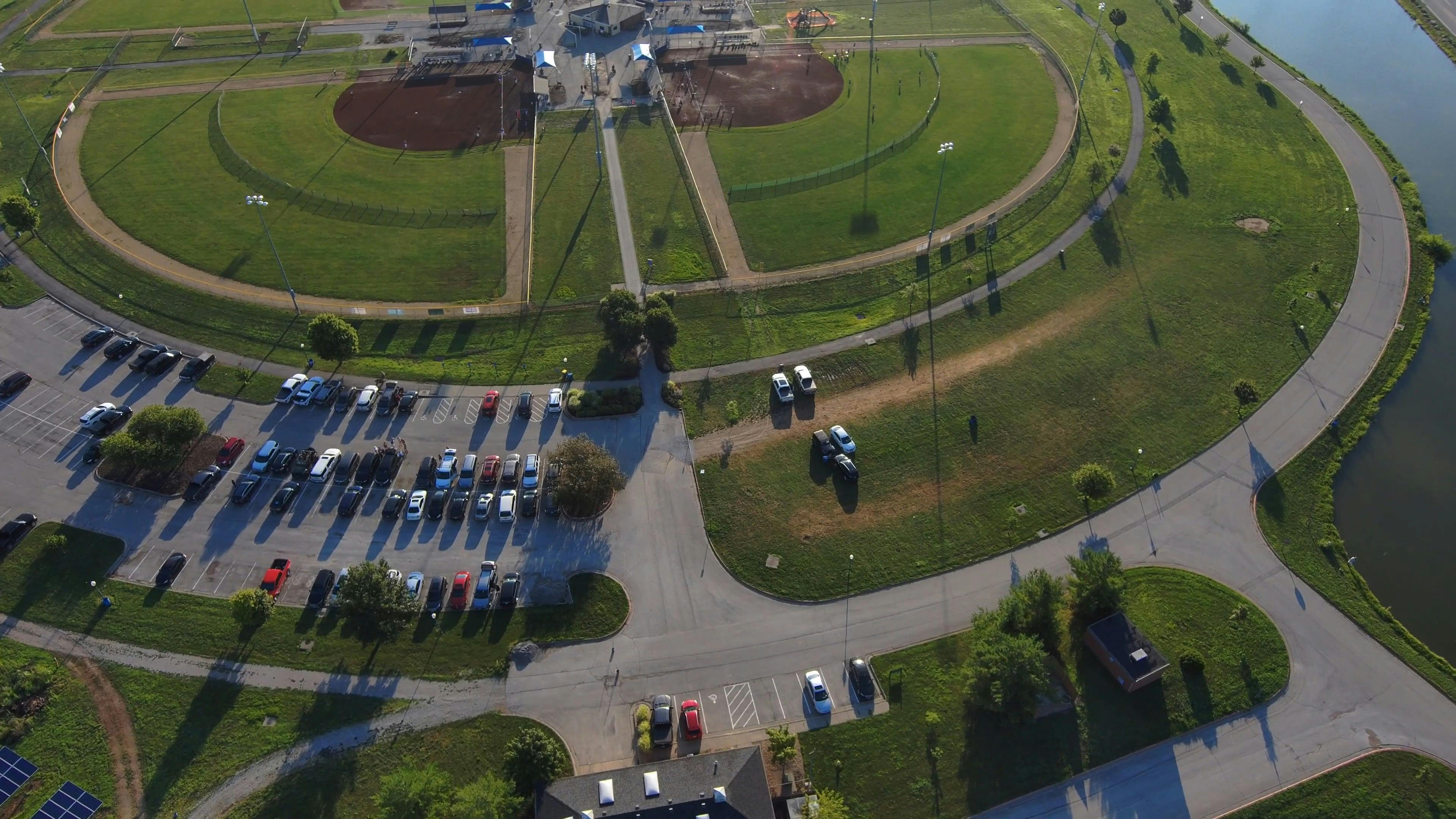 Drone Footage of Baseball Fields Free Stock Video Footage, Royalty-Free ...