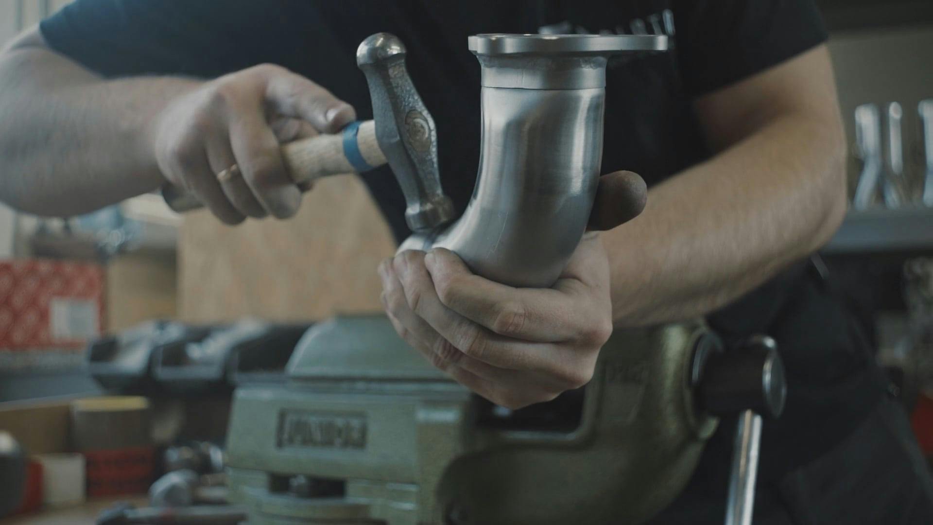 Person Working on a Workshop · Free Stock Video