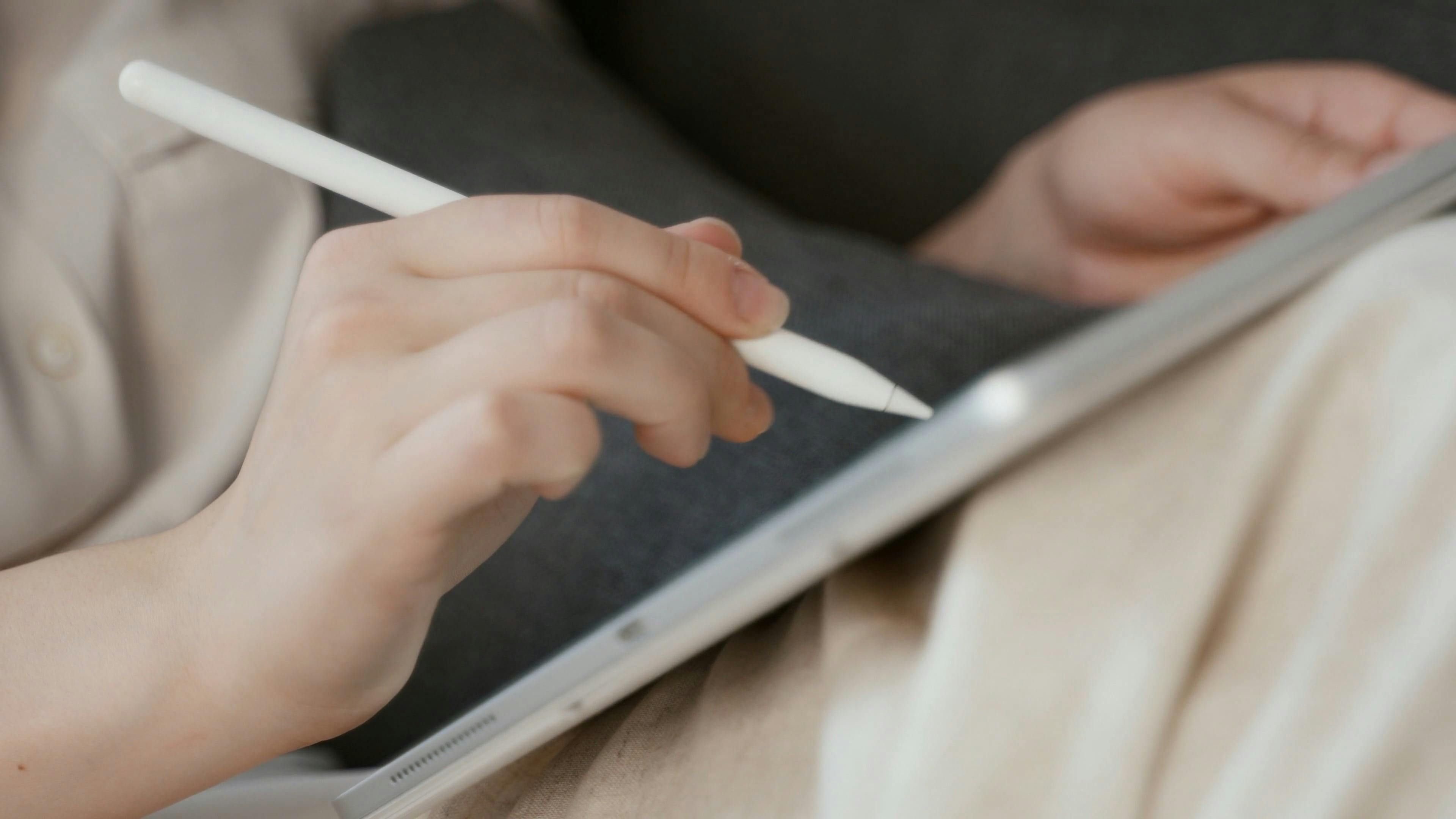 Person Using Tablet · Free Stock Video