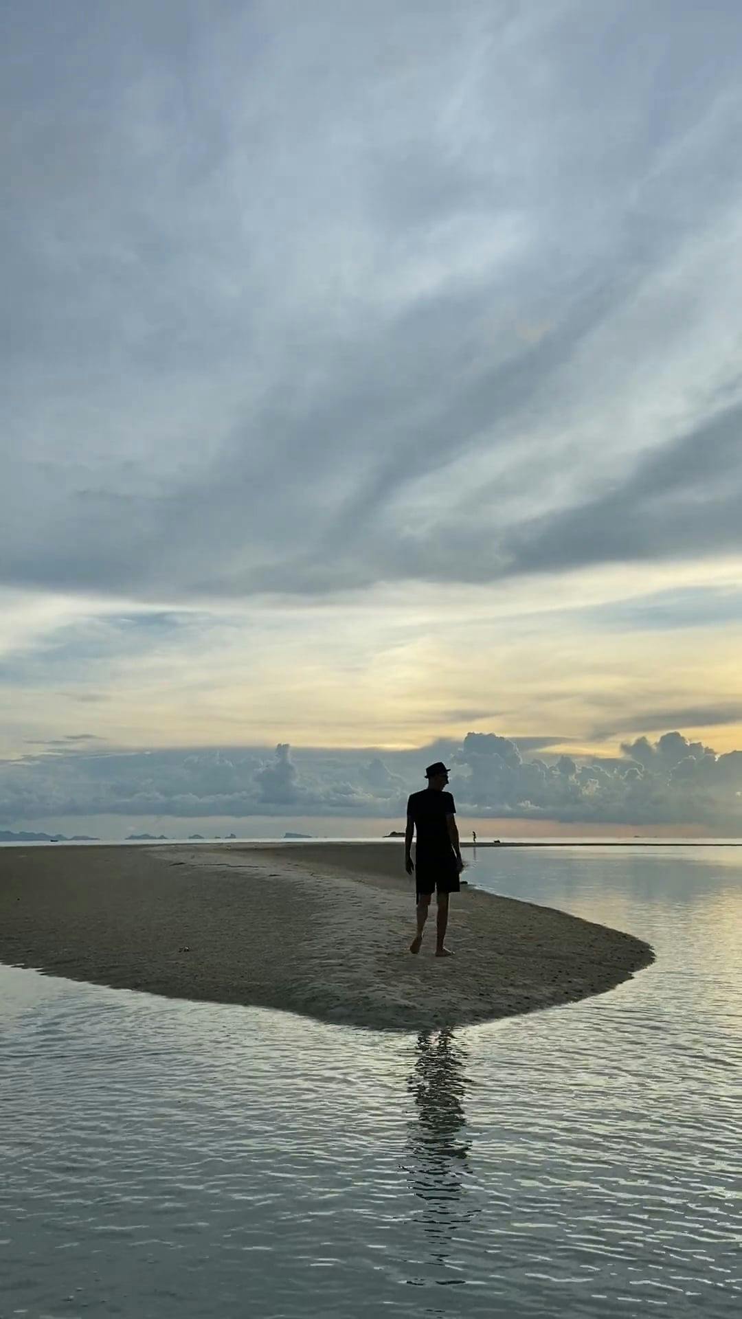 Swimming At The Beach On Sunset Free Stock Video Footage, Royalty-Free ...