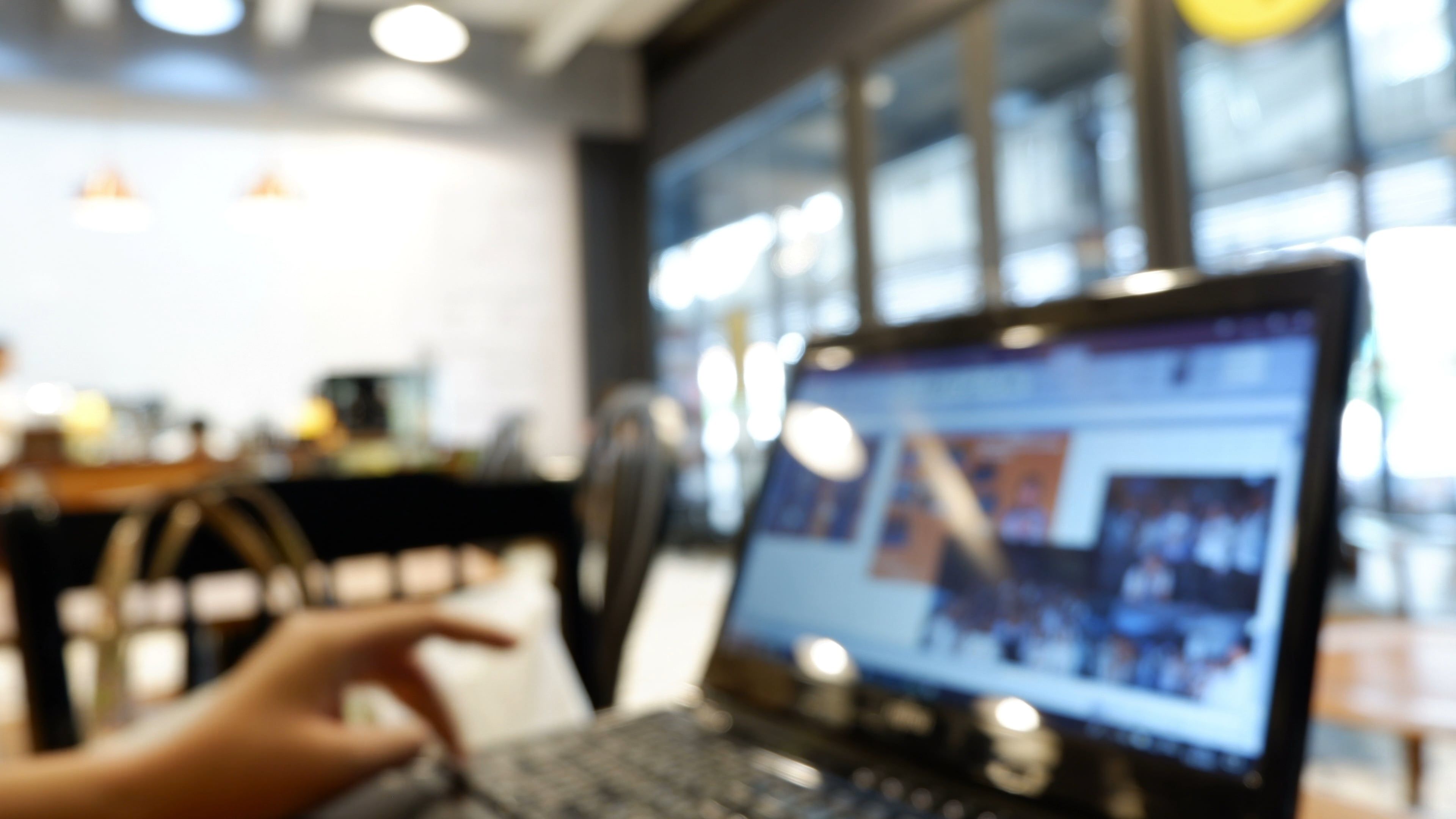 Person Using Laptop · Free Stock Video