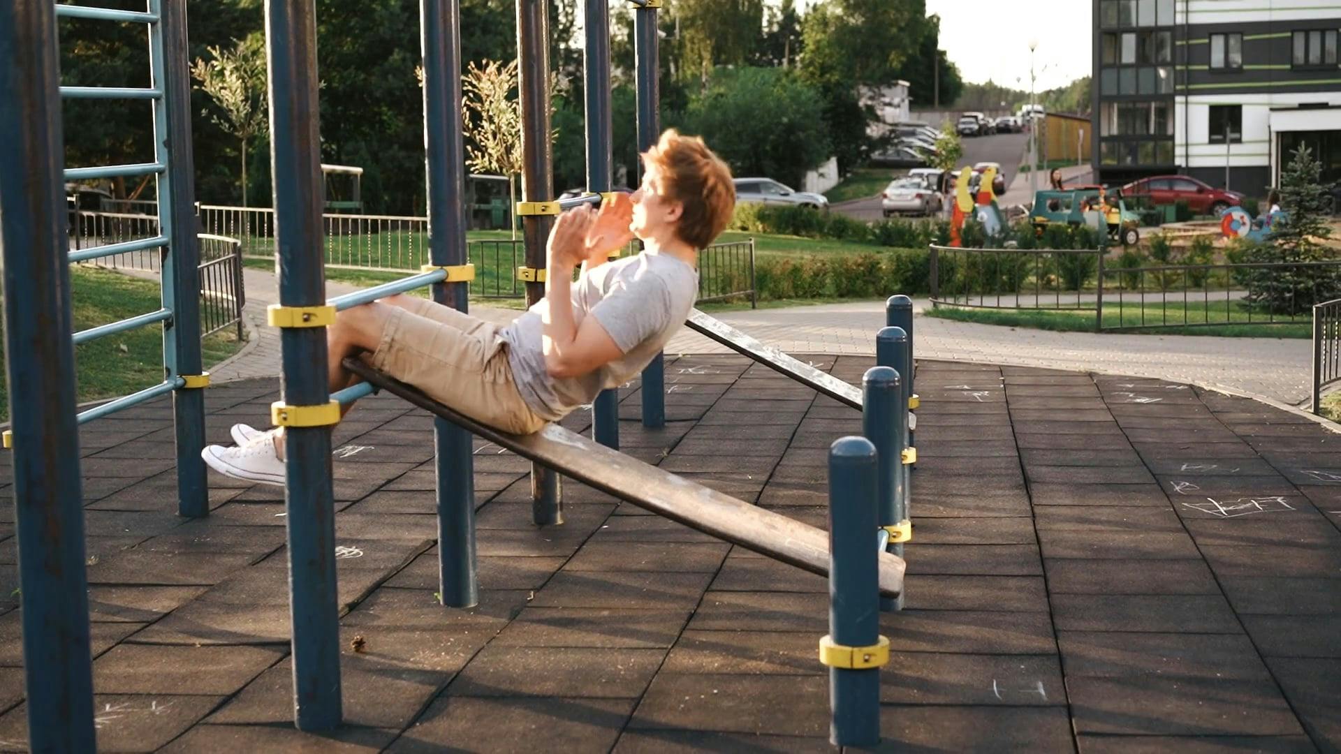 Man Working Out Free Stock Video Footage, Royalty-Free 4K & HD Video Clip