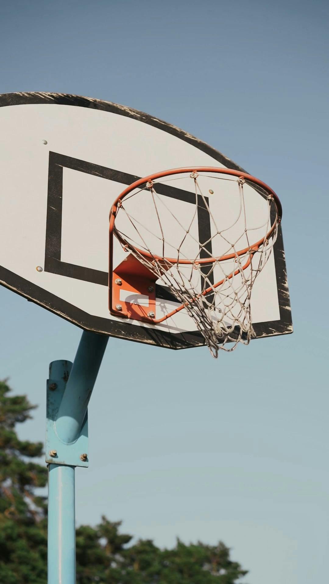 Top View of a Man Dunking the Basketball Free Stock Video Footage ...