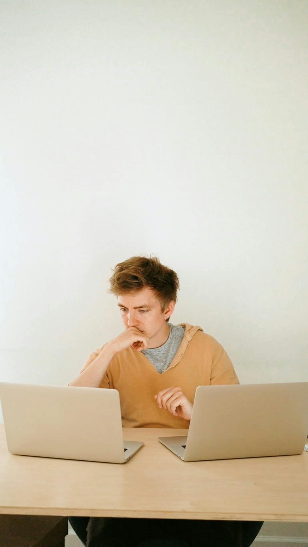 A mAn Using His Laptop Outdoors Free Stock Video Footage, Royalty-Free ...