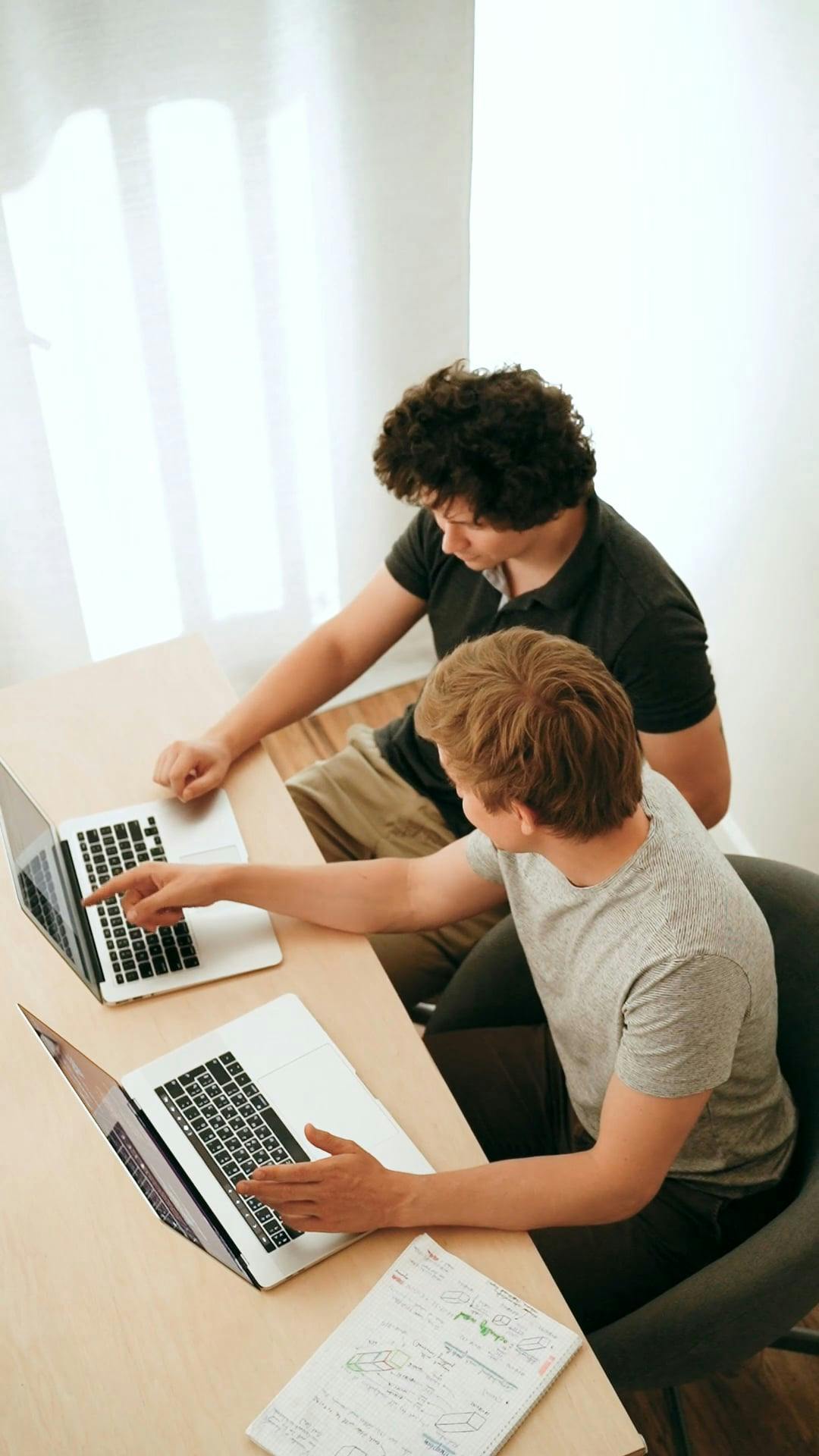 A Human Hand Busy Working On a Computer Laptop Free Stock Video Footage ...