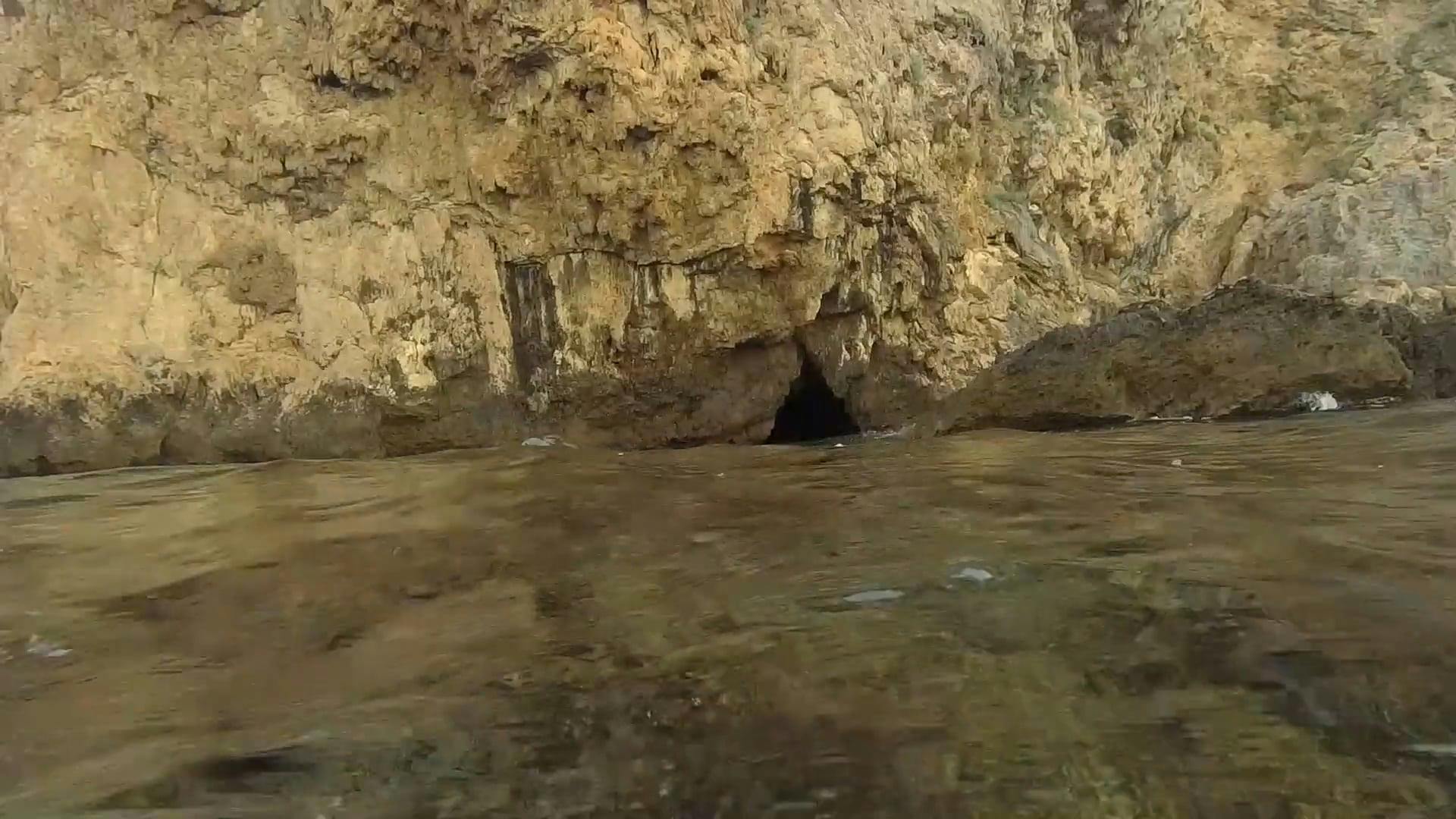 Splashing Water from the Waves · Free Stock Video