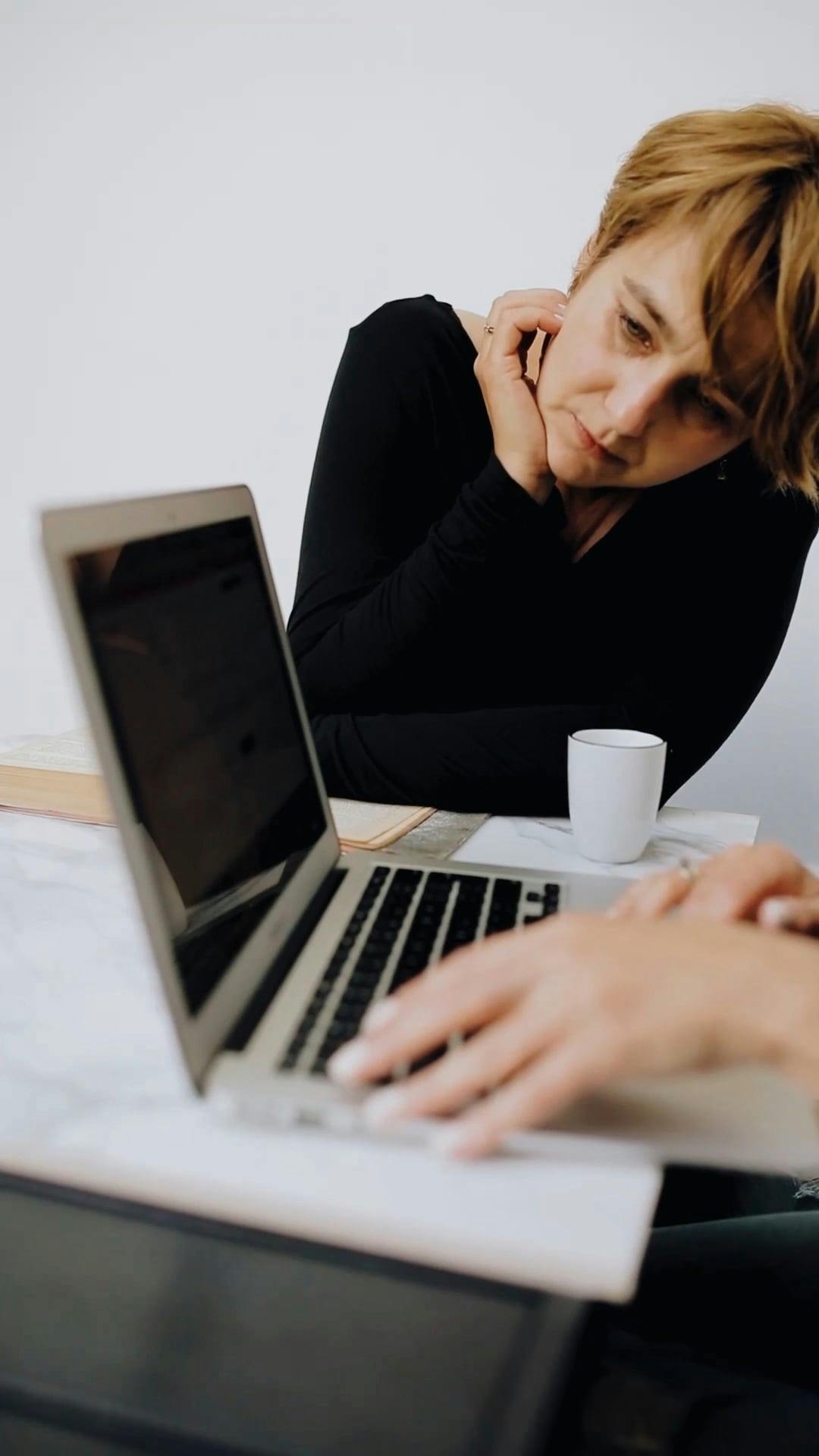 People Looking At A Laptop Screen Free Stock Video Footage, Royalty ...