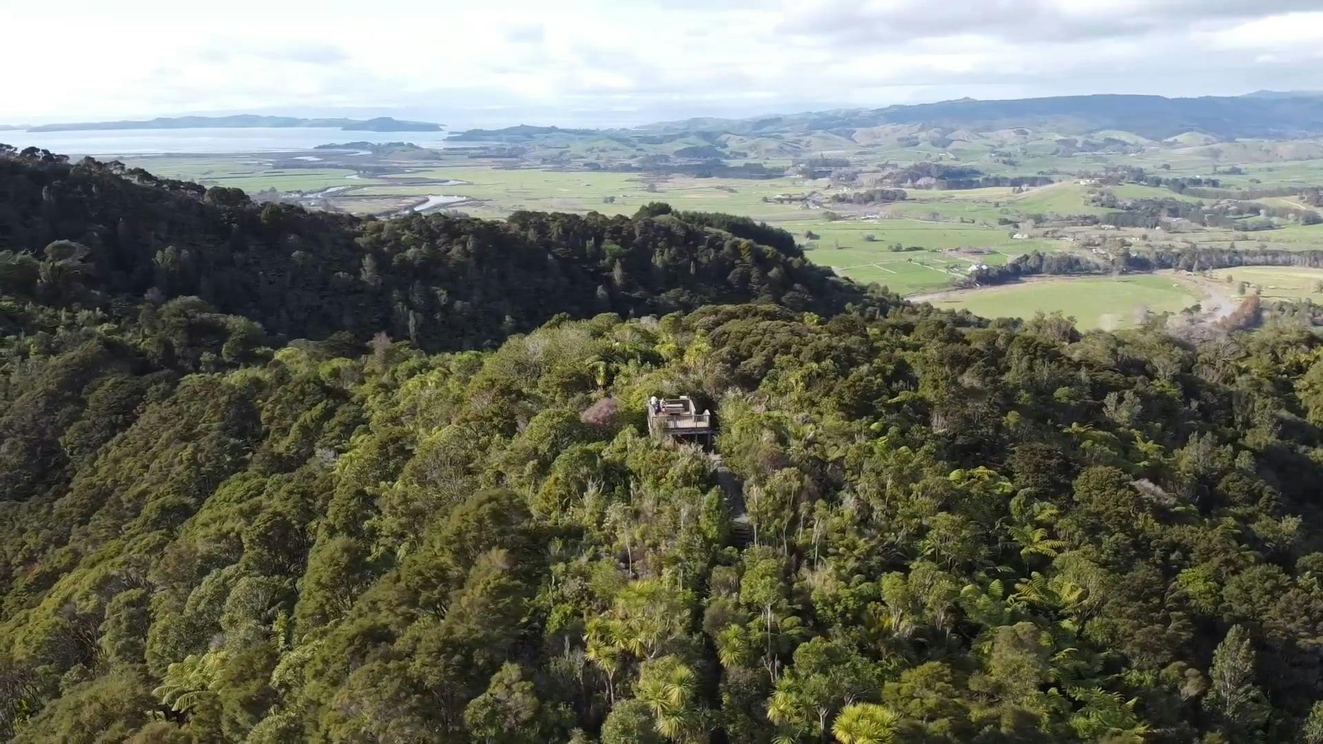 Drone Footage Of Village Near Mountains Free Stock Video Footage ...