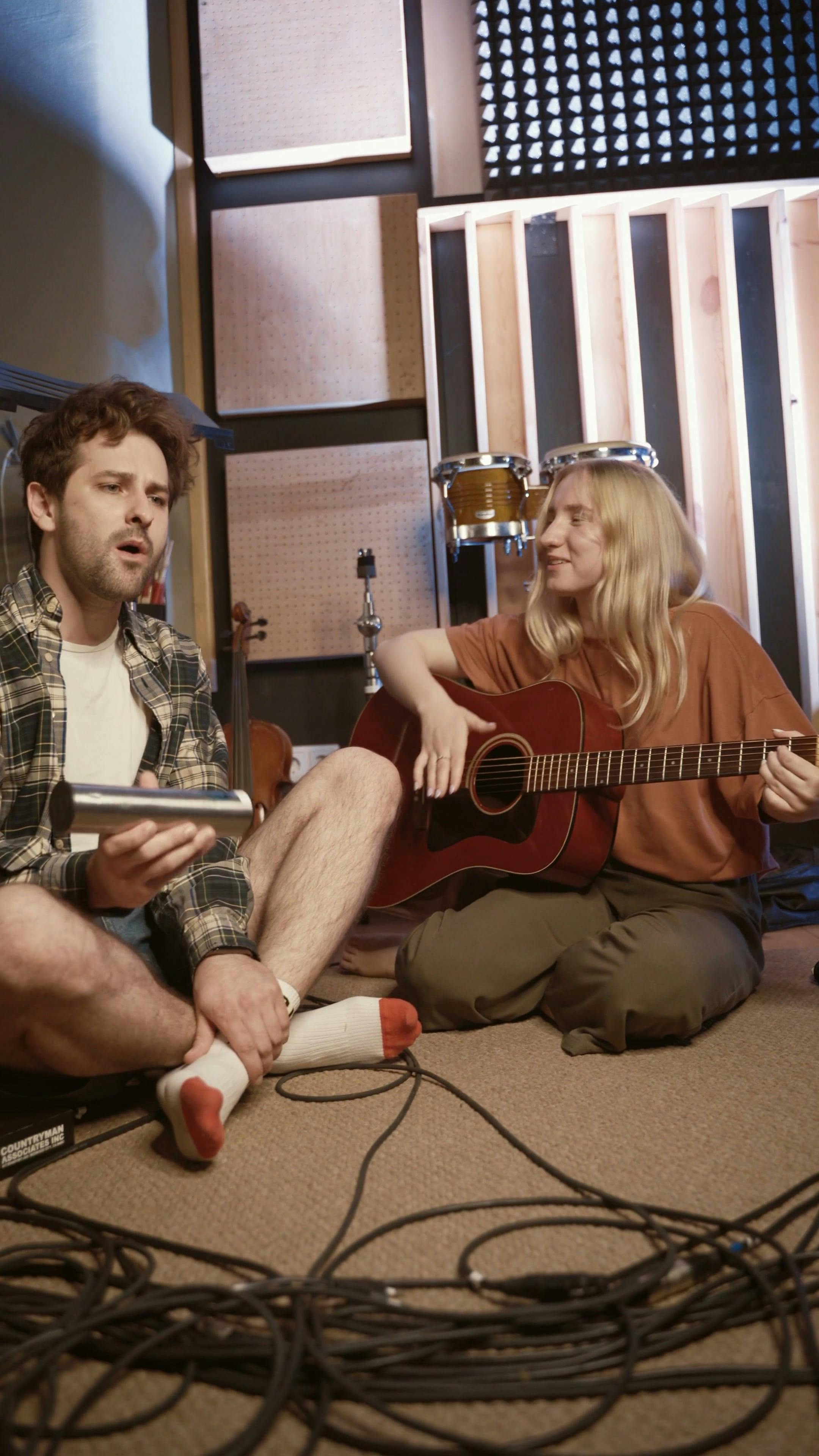 Man and Woman Singing Together Free Stock Video Footage, Royalty-Free ...